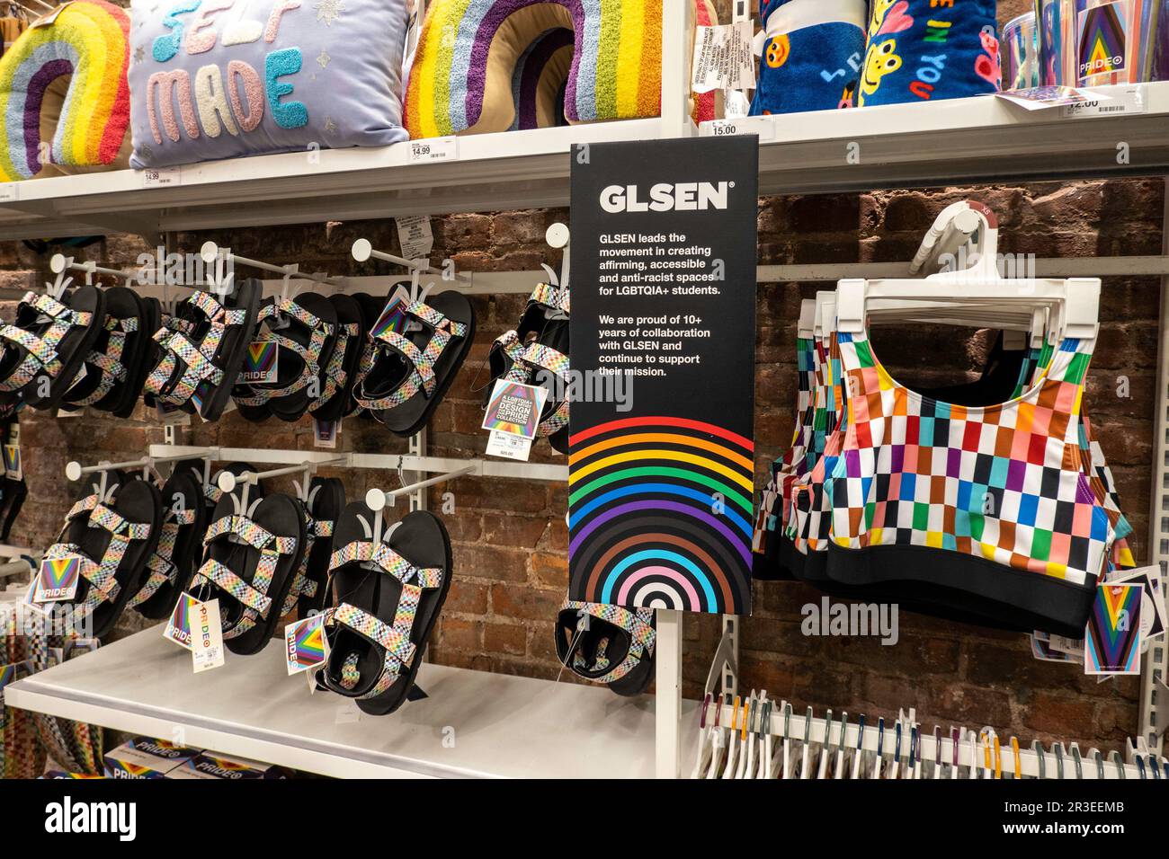 The target store in Herald Square offers a wide range of pride ...