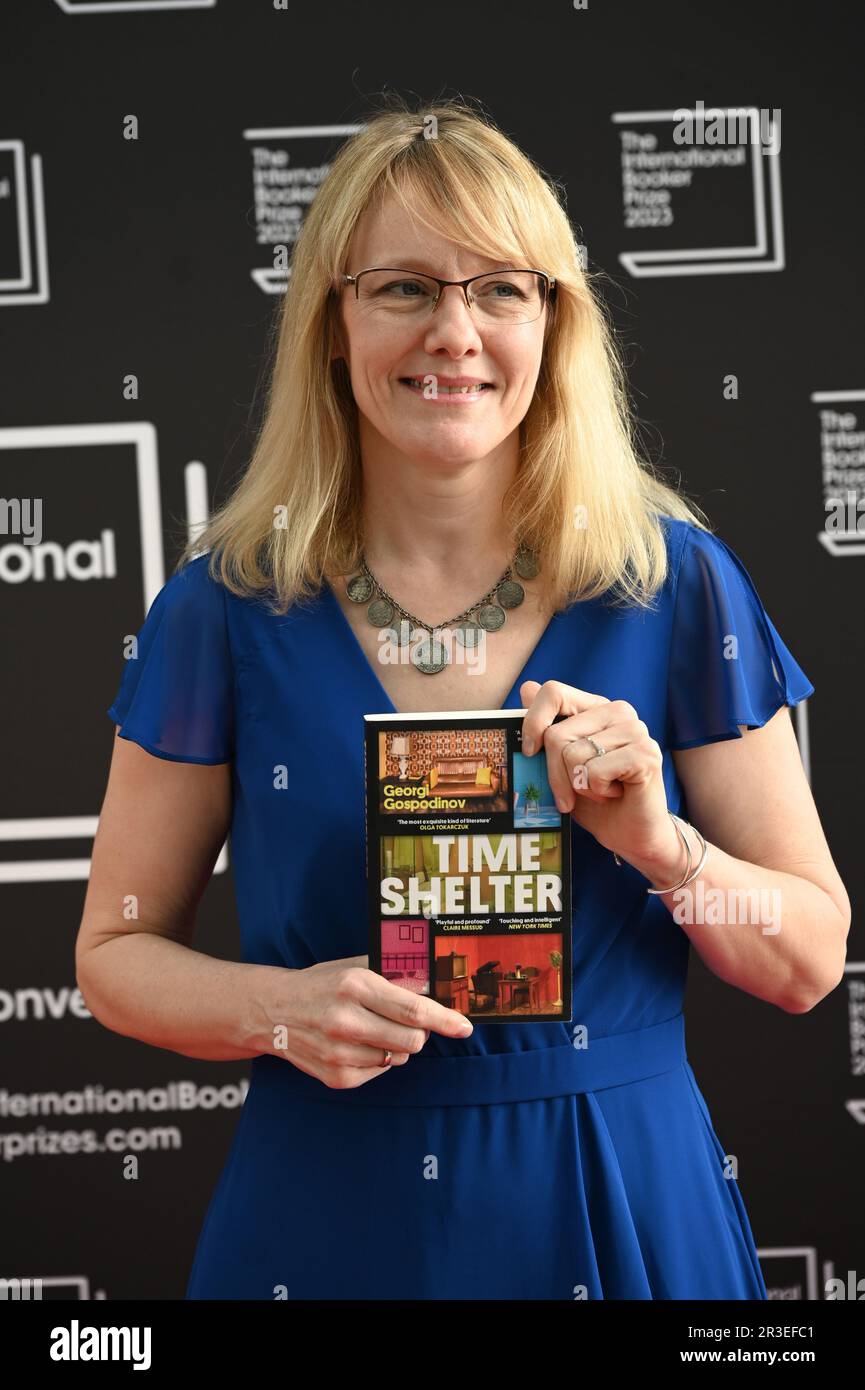 London, UK. 23rd May, 2023. Georgi Gospodinov is a Bulgarian writer and ...