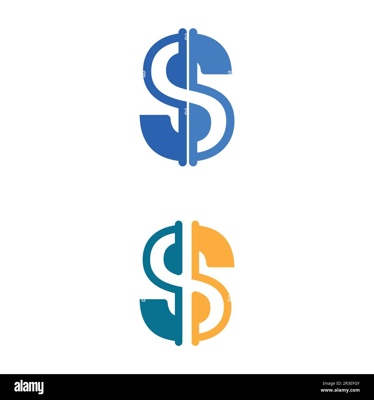 money icon and logo design vector illustration Stock Vector Image & Art ...