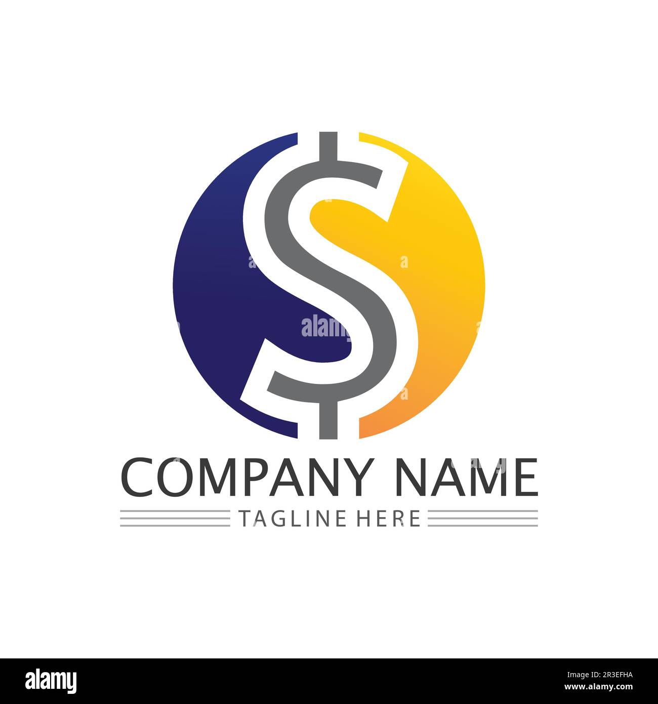 money icon and logo design vector illustration Stock Vector Image & Art ...