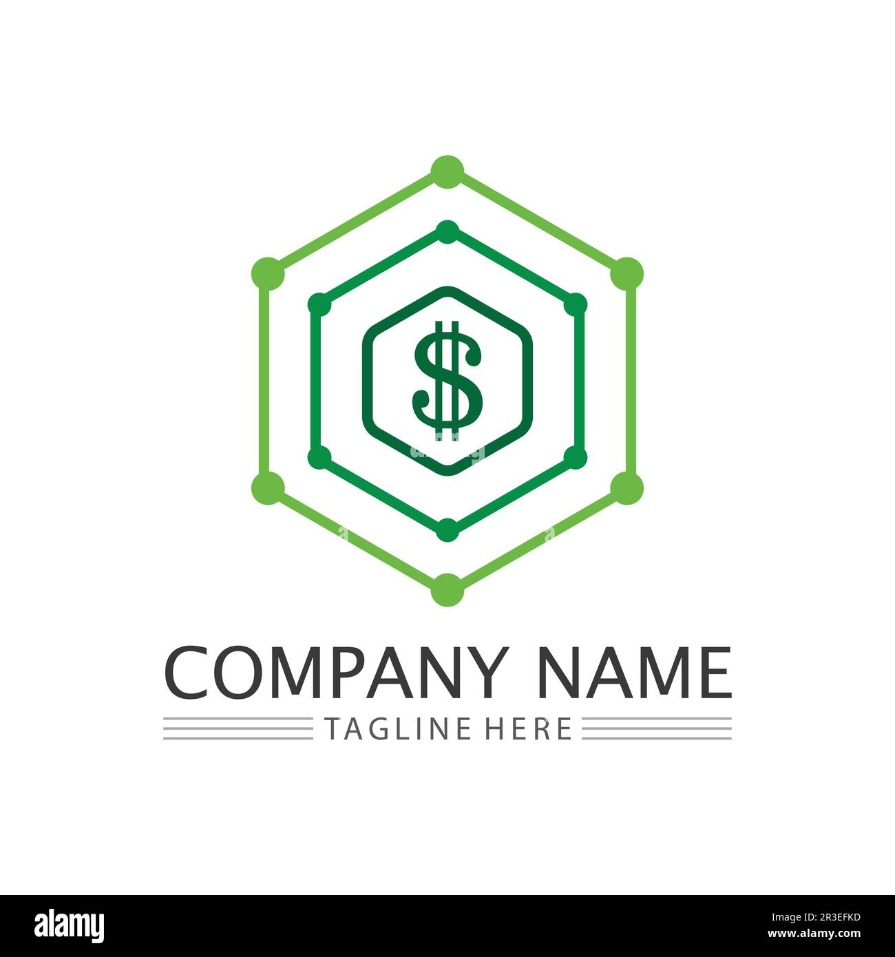 money icon and logo design vector illustration Stock Vector Image & Art ...