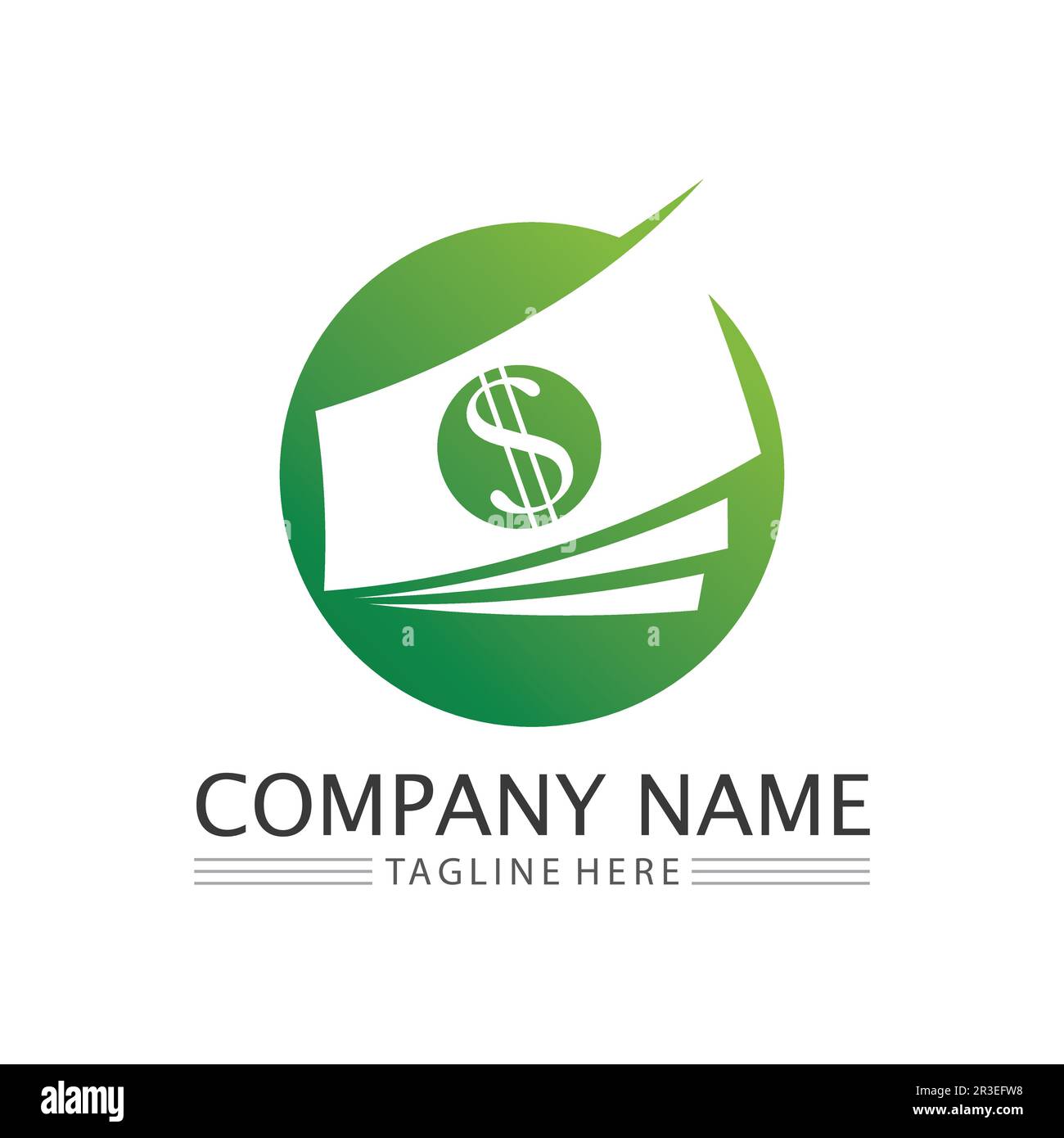 money icon and logo design vector illustration Stock Vector Image & Art ...