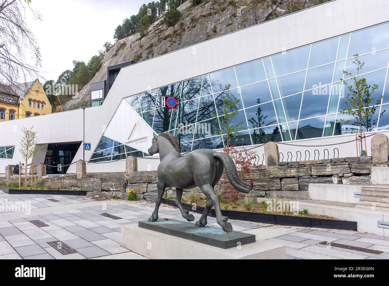 Indoor water park (Bybadet), Parkgata, Ålesund, Møre og Romsdal, Norway ...