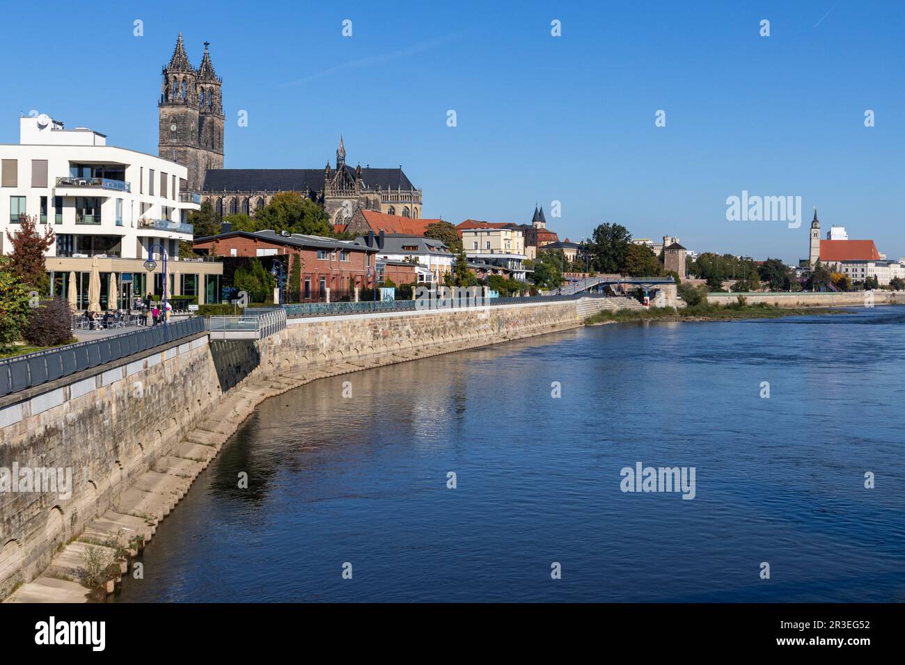 Pictures from the state capital Magdeburg Stock Photo - Alamy
