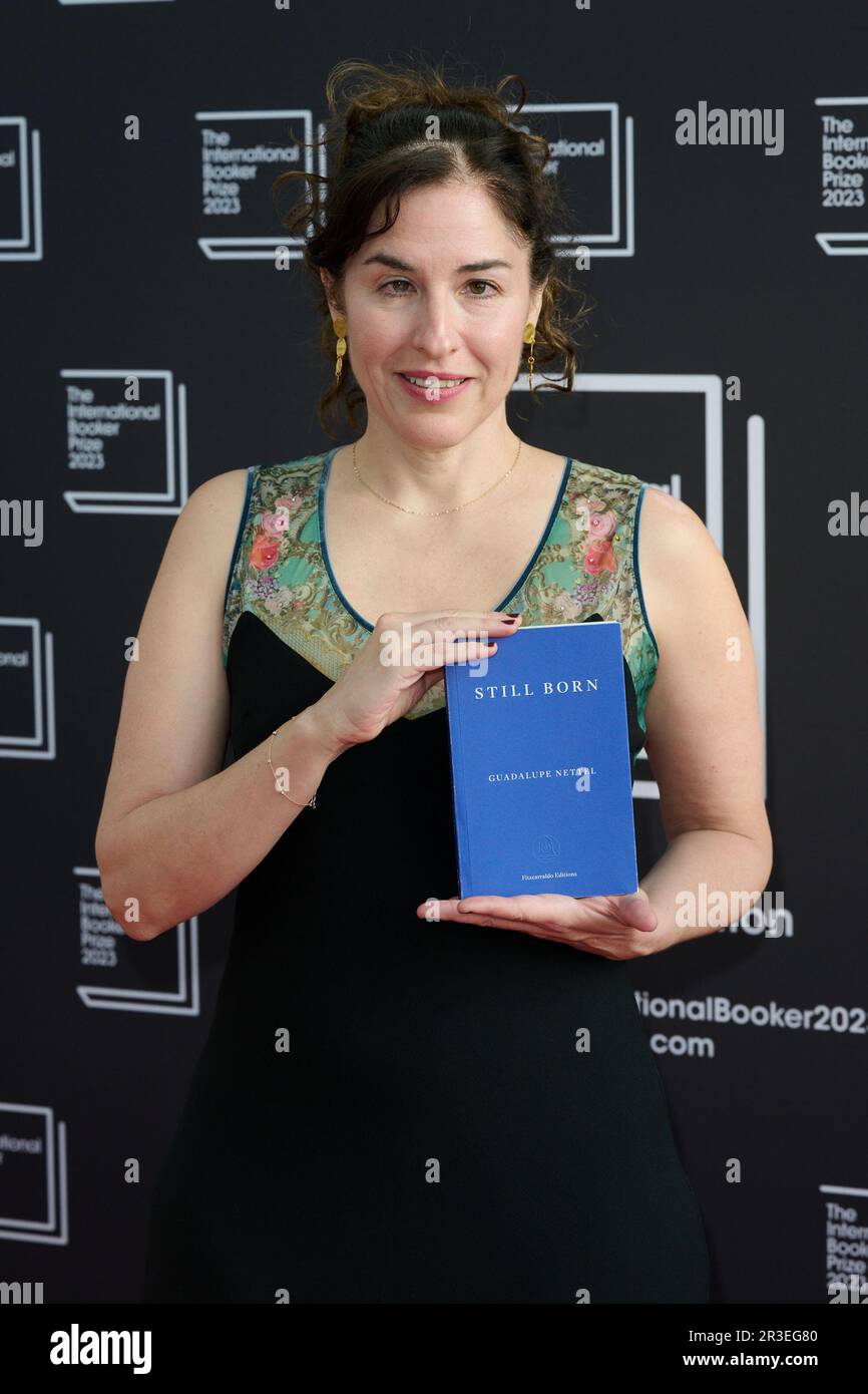 London, UK . 23 May, 2023 . Guadalupe Nettel pictured at the ...