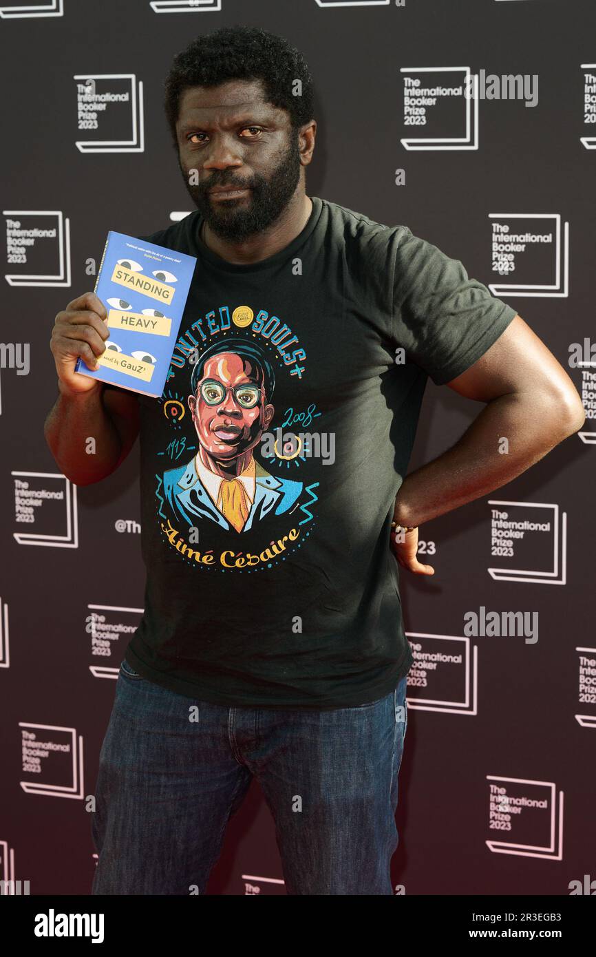 London, UK . 23 May, 2023 . GauZ pictured at the International Booker ...