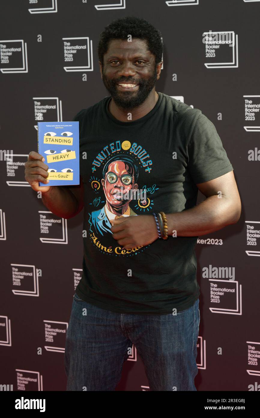 London, UK . 23 May, 2023 . GauZ pictured at the International Booker ...