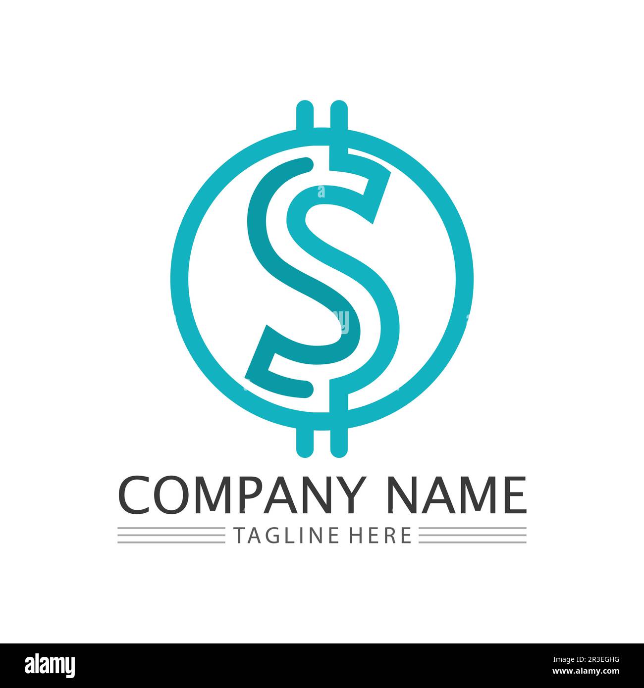 money icon and logo design vector illustration Stock Vector Image & Art ...