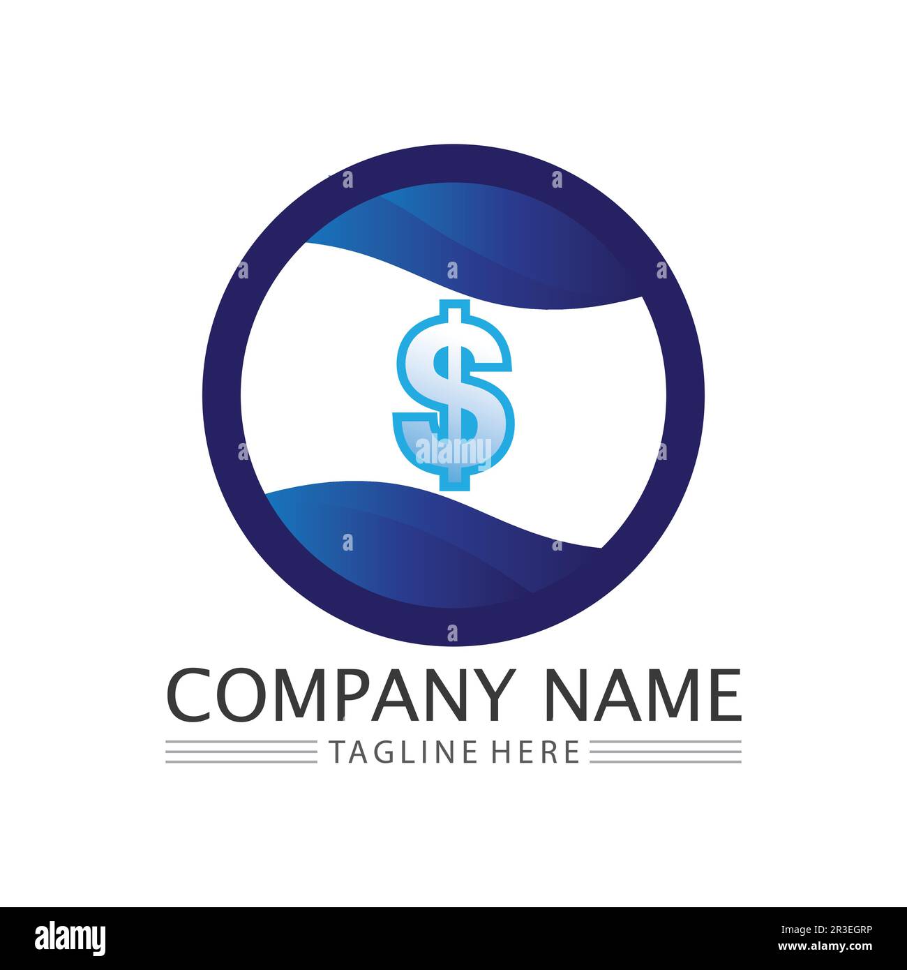 money icon and logo design vector illustration Stock Vector Image & Art ...