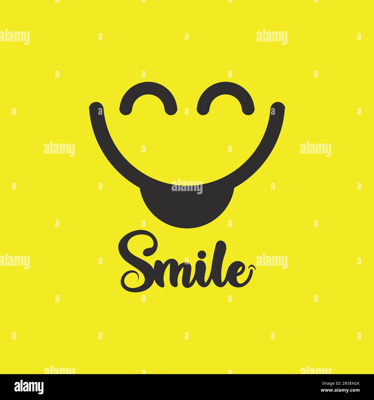 smile icon, smile, logo vector design happy emoticon Business, funny ...