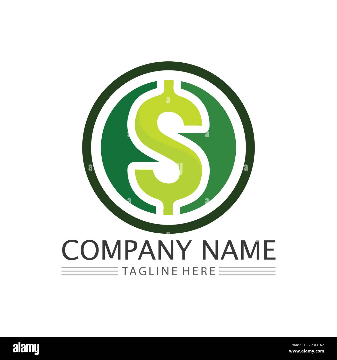 money icon and logo design vector illustration Stock Vector Image & Art ...