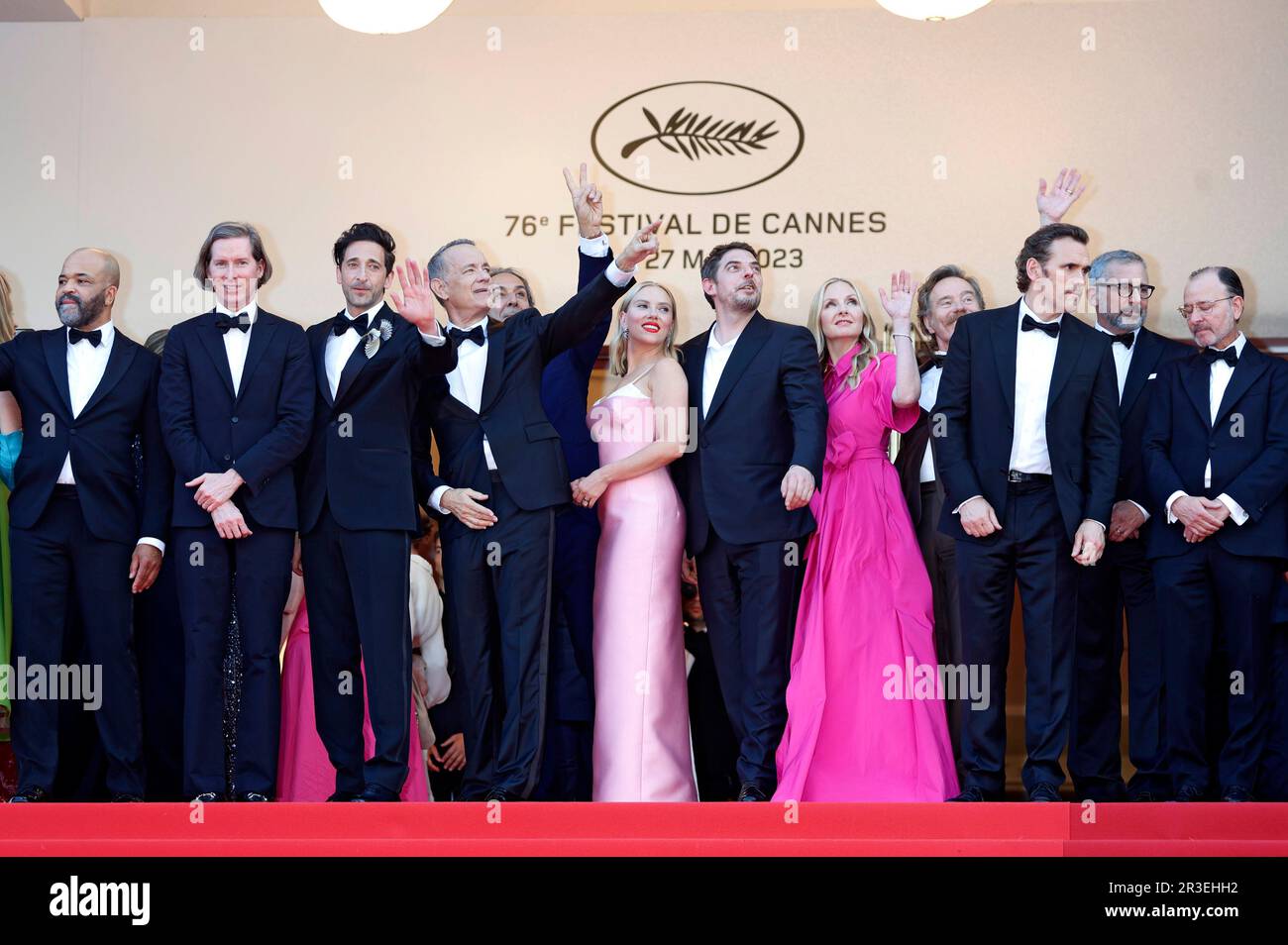 Jeffrey Wright, Wes Anderson, Adrien Brody, Tom Hanks, Alexandre ...