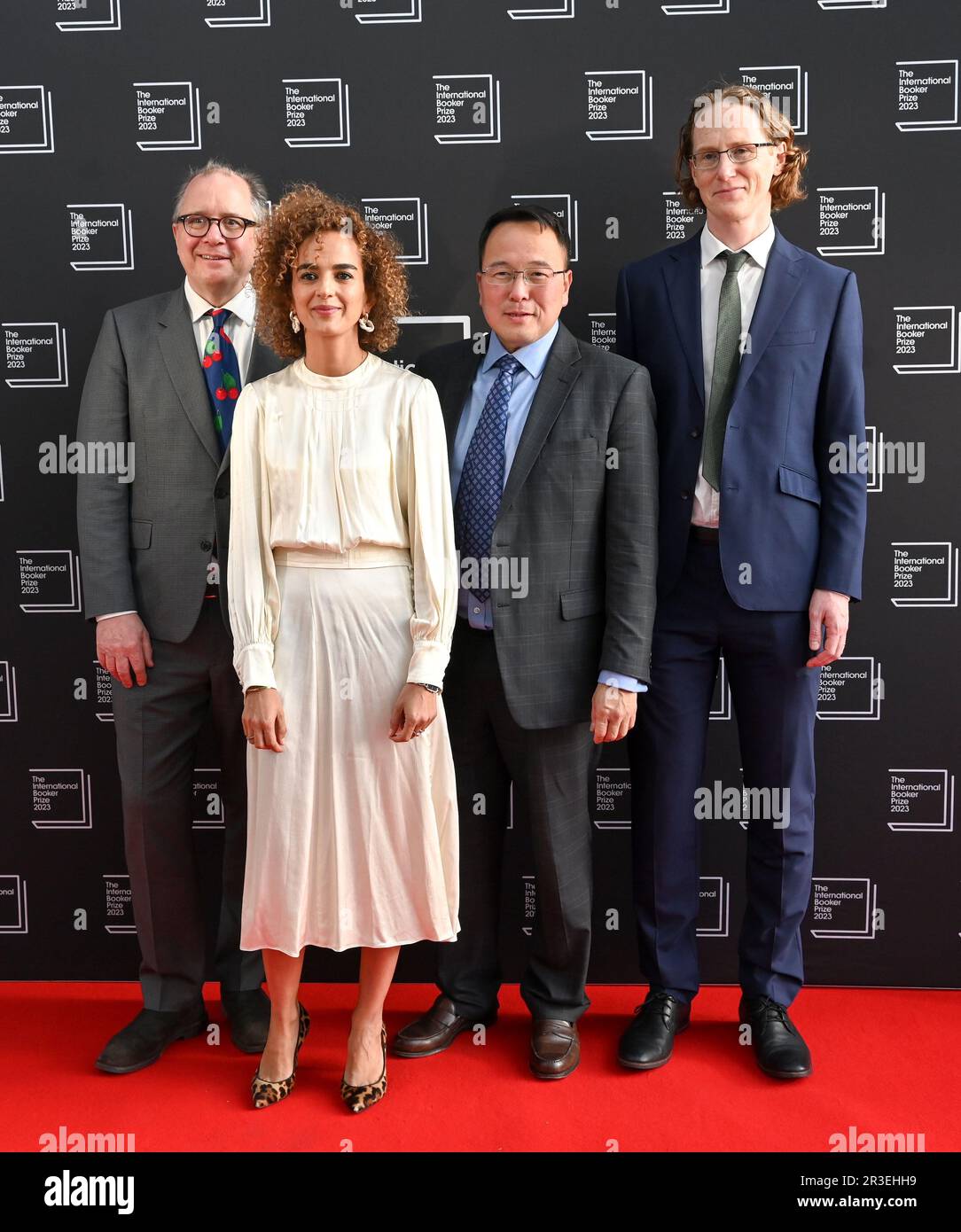 London, UK. 23rd May, 2023. Frederick Studemann, Leïla Slimani, Uilleam ...