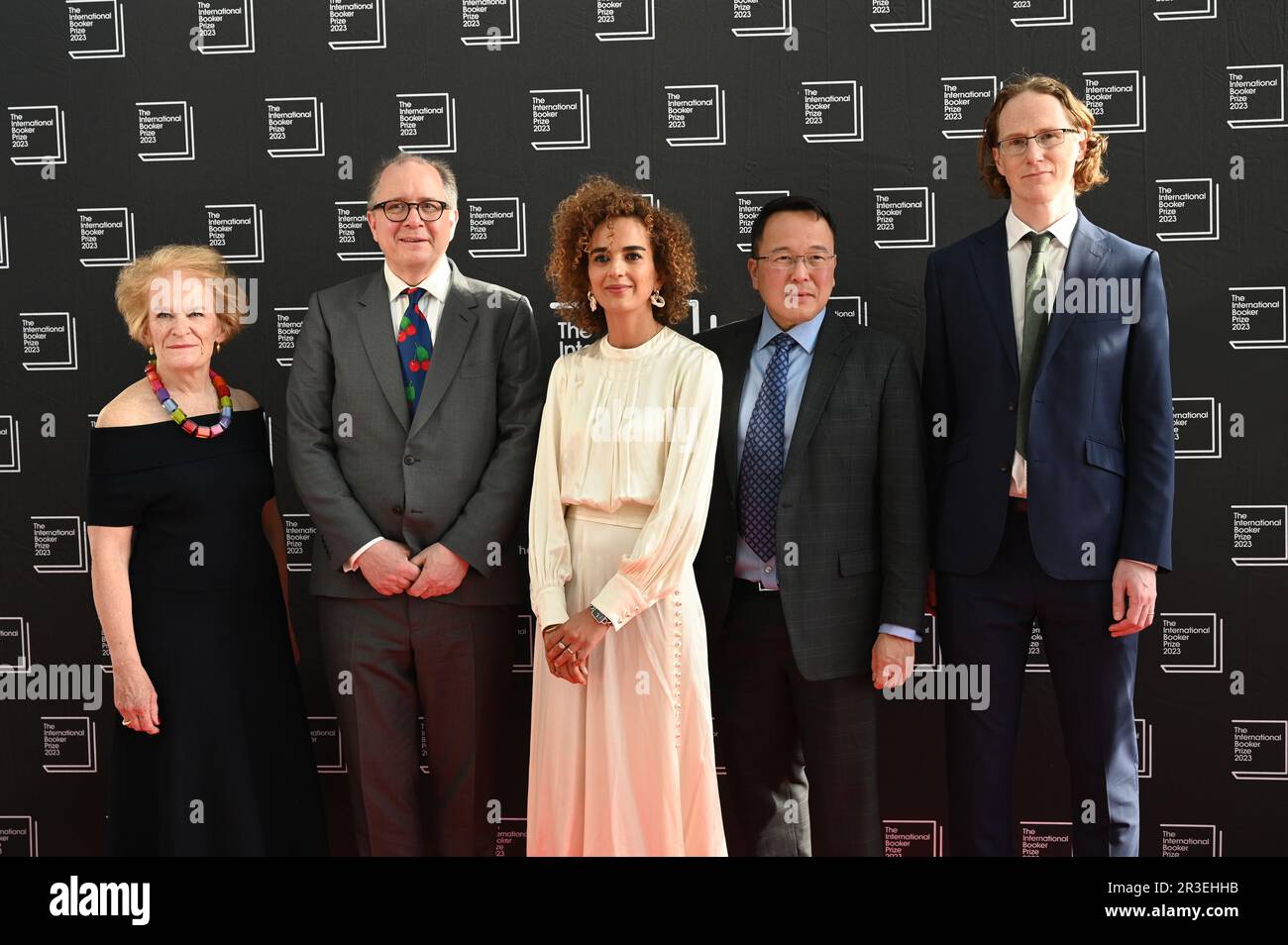 London, UK. 23rd May, 2023. Frederick Studemann, Leïla Slimani, Uilleam ...