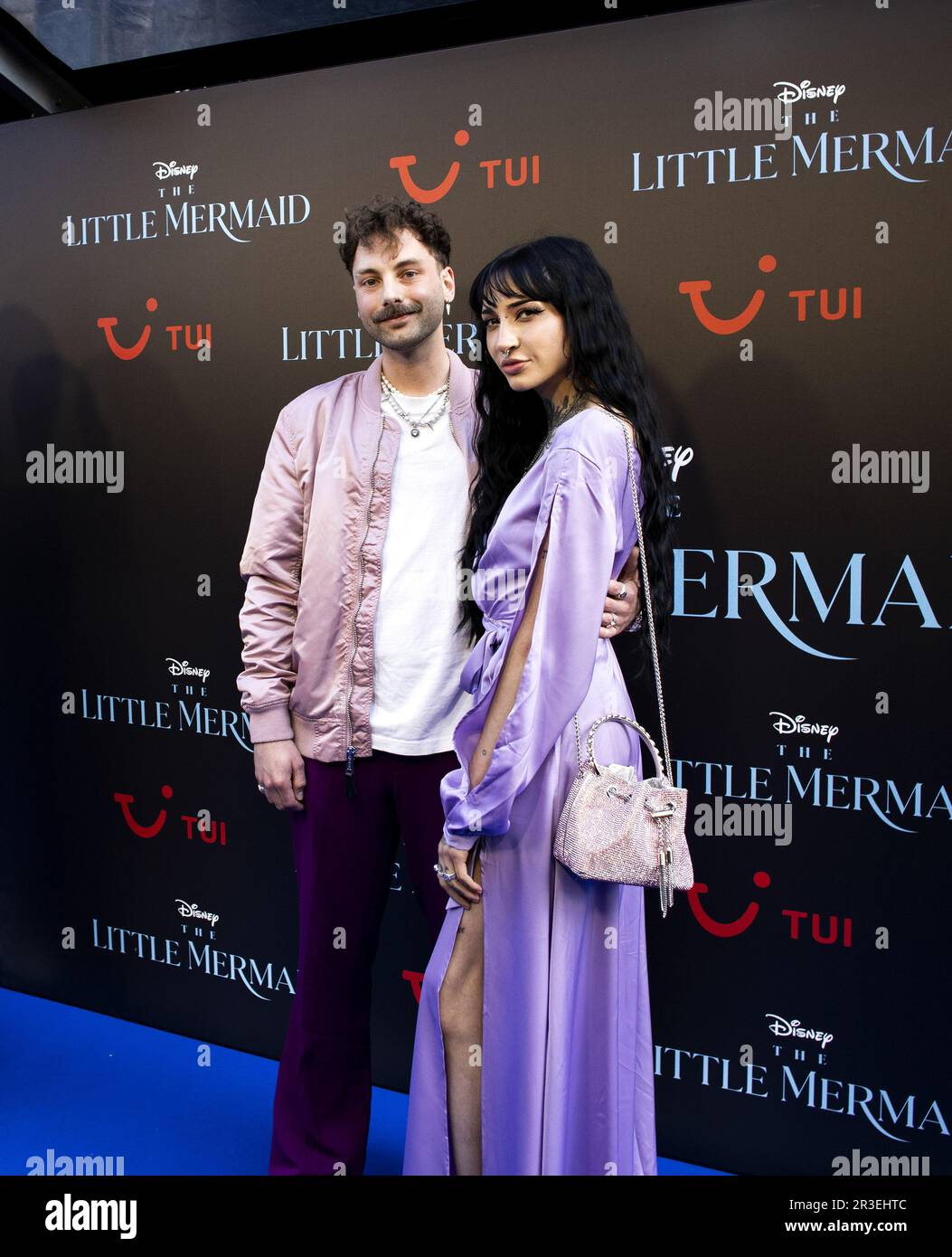 AMSTERDAM - 23/05/2023, Christina Curry on the red carpet ahead of the ...