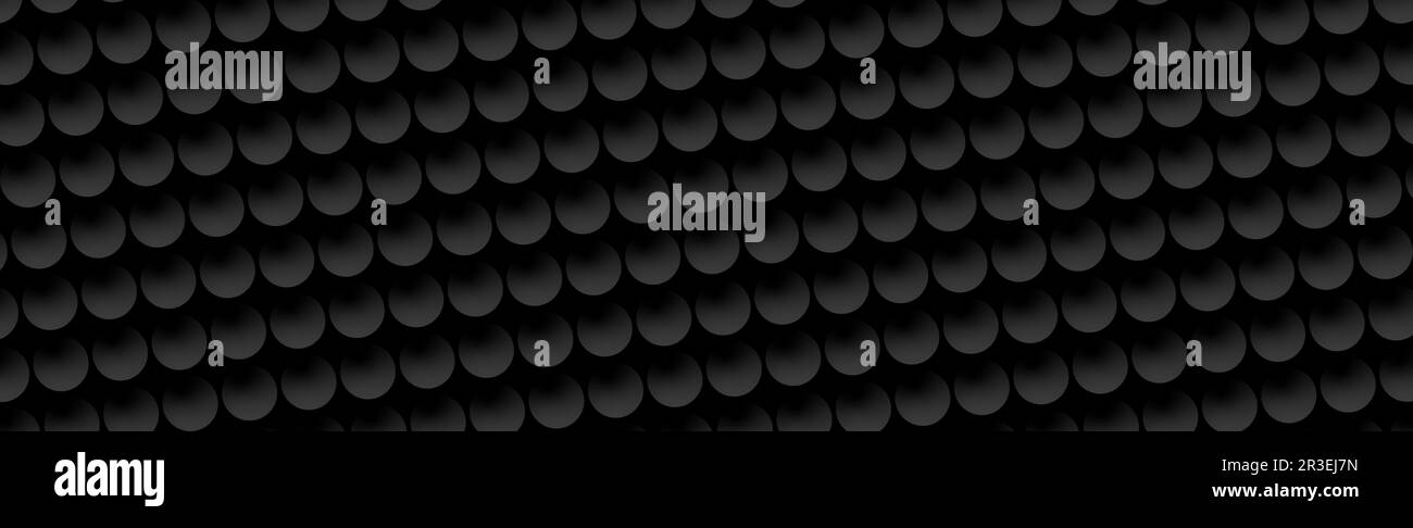 Black abstract background texture with gradient circles - Vector Stock ...