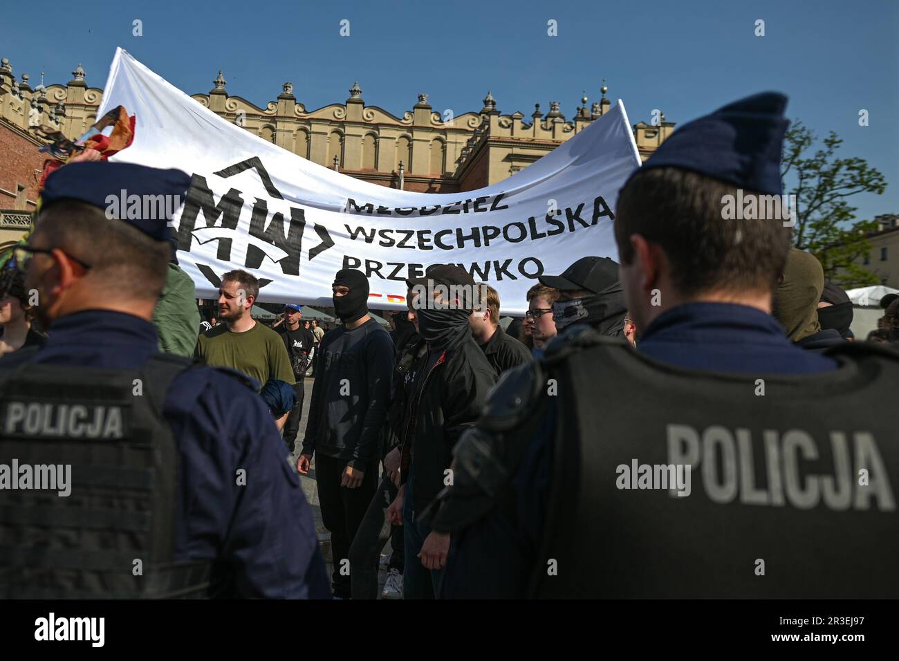 On May 20, 2023, members from the far-right ultranationalist youth ...