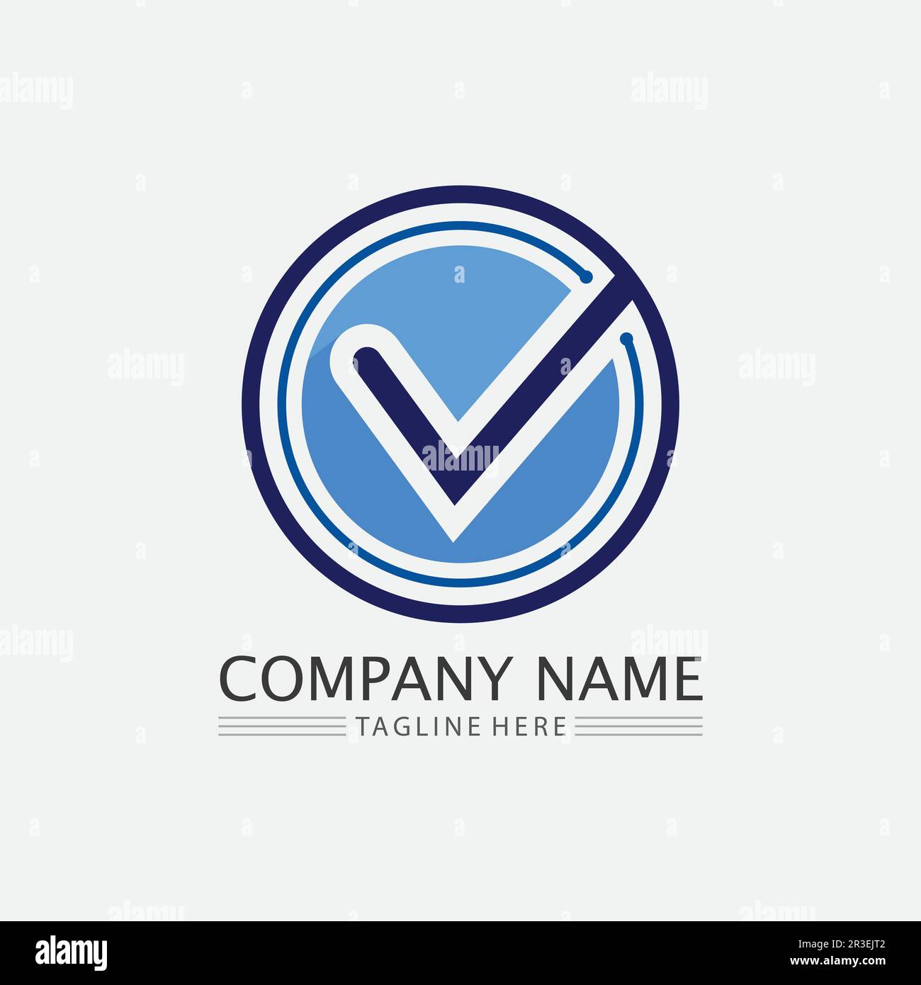 Checklist check mark logo vector or icon. Tick symbol in green color illustration. Accept okey ...