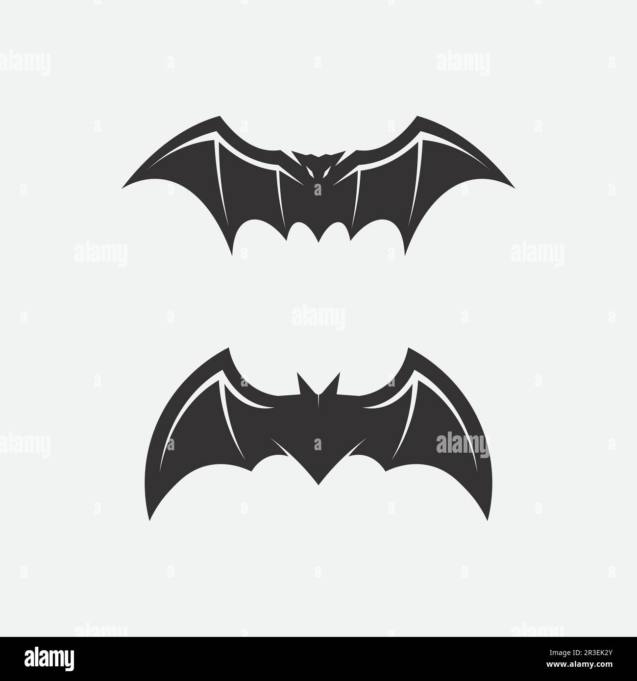 Bat logo animal and vector, wings, black, halloween, vampire, gothic ...