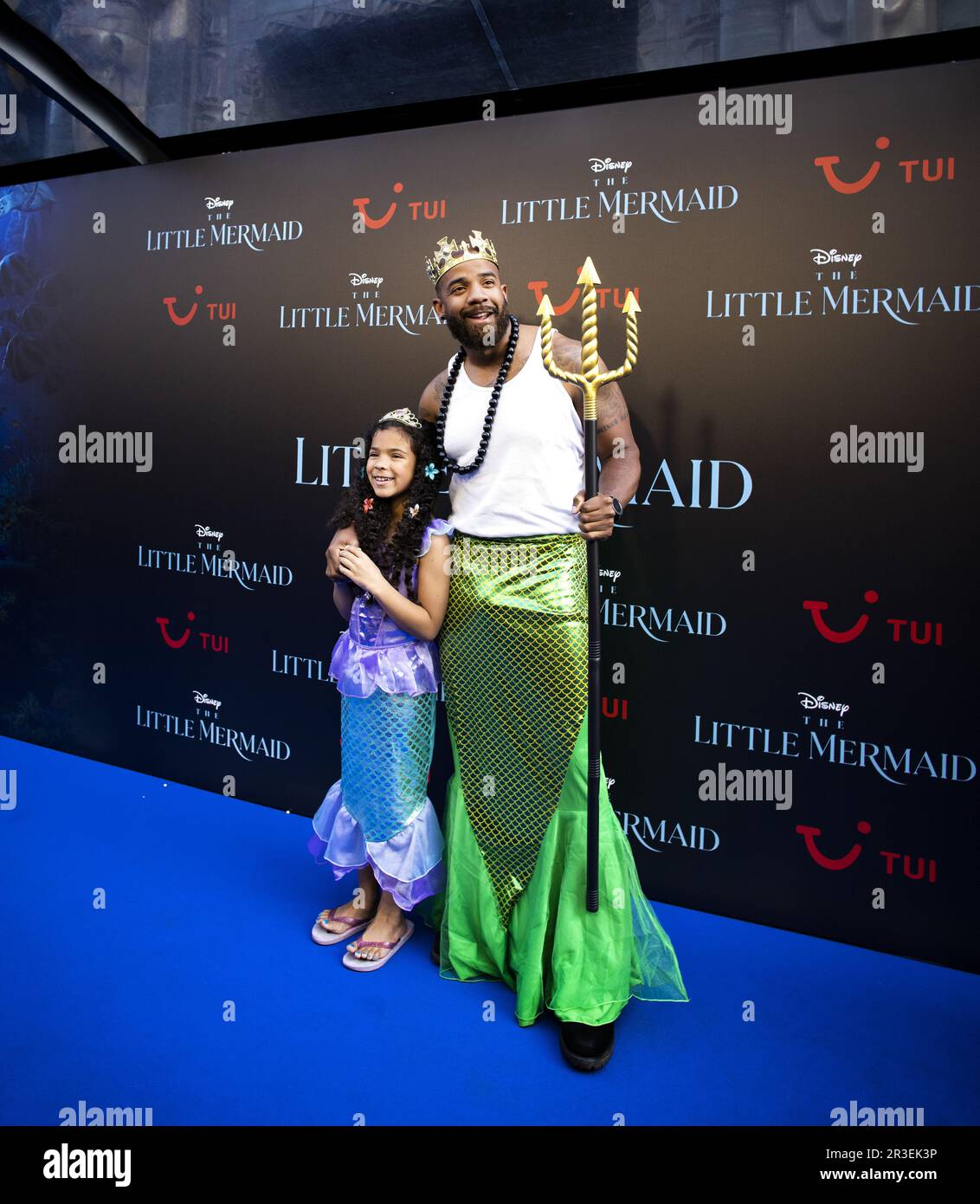 AMSTERDAM - 23/05/2023, Dwight van de Vijver on the red carpet, prior ...