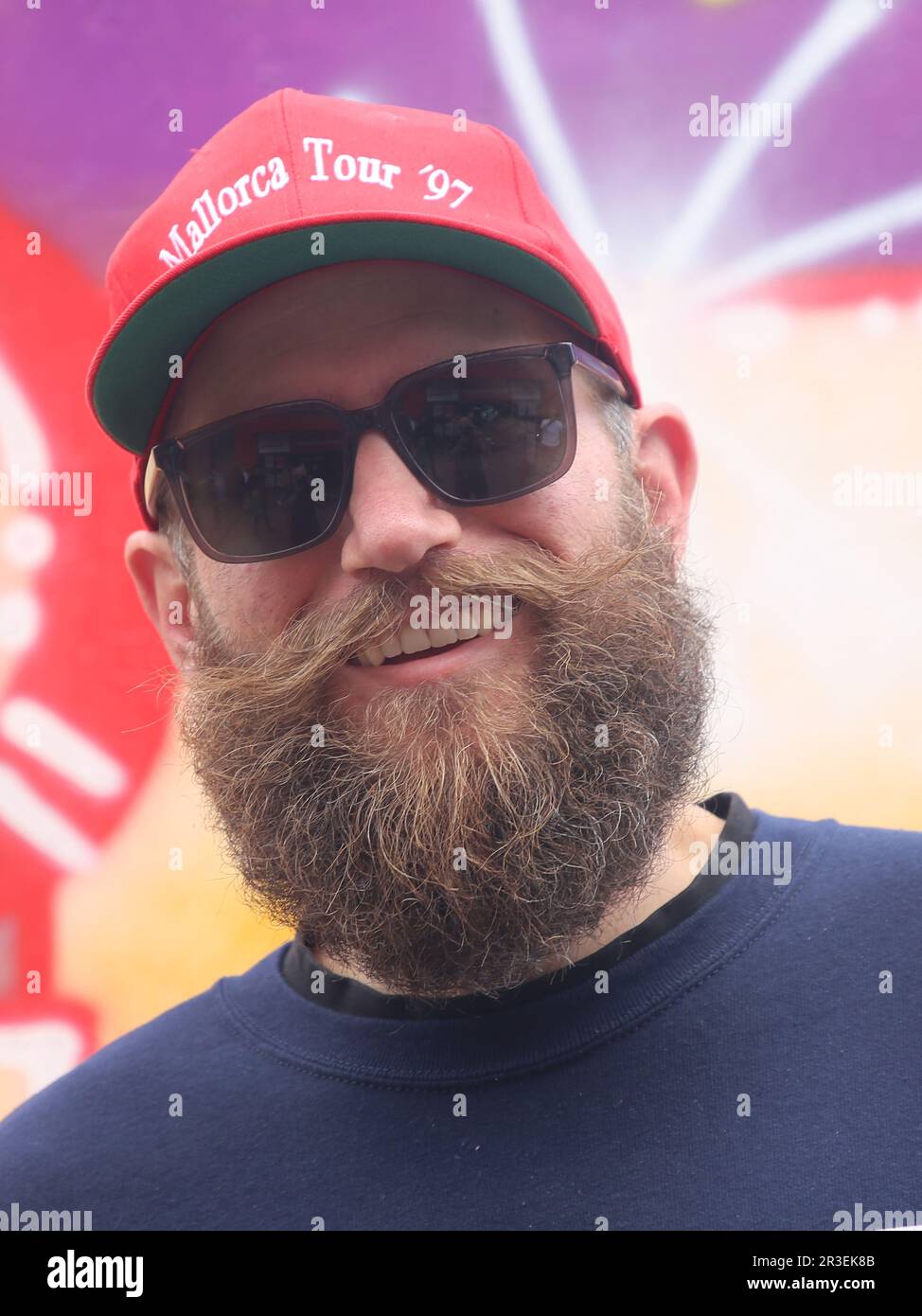 German rapper MC Fitti performing in Magdeburg on 28.08.2021 Stock ...