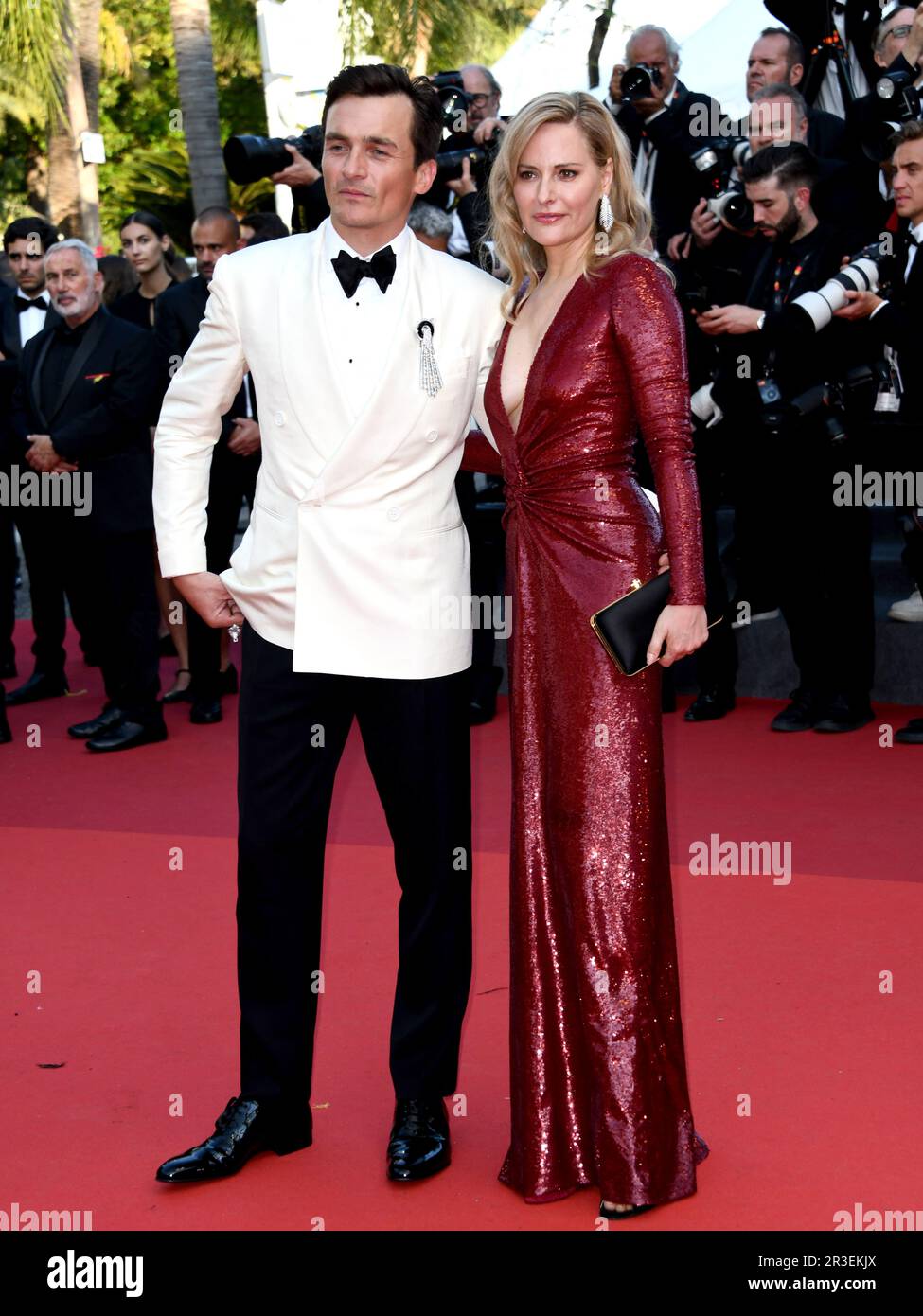 Cannes, France. 22nd May, 2023. 76th Cannes Film Festival 2023, evening 8 - Red Carpet film ...