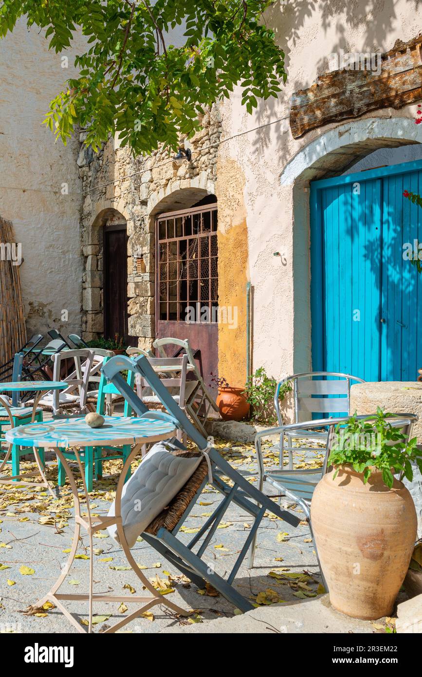 Impressions from the greek village Pitsidia on Crete Stock Photo - Alamy