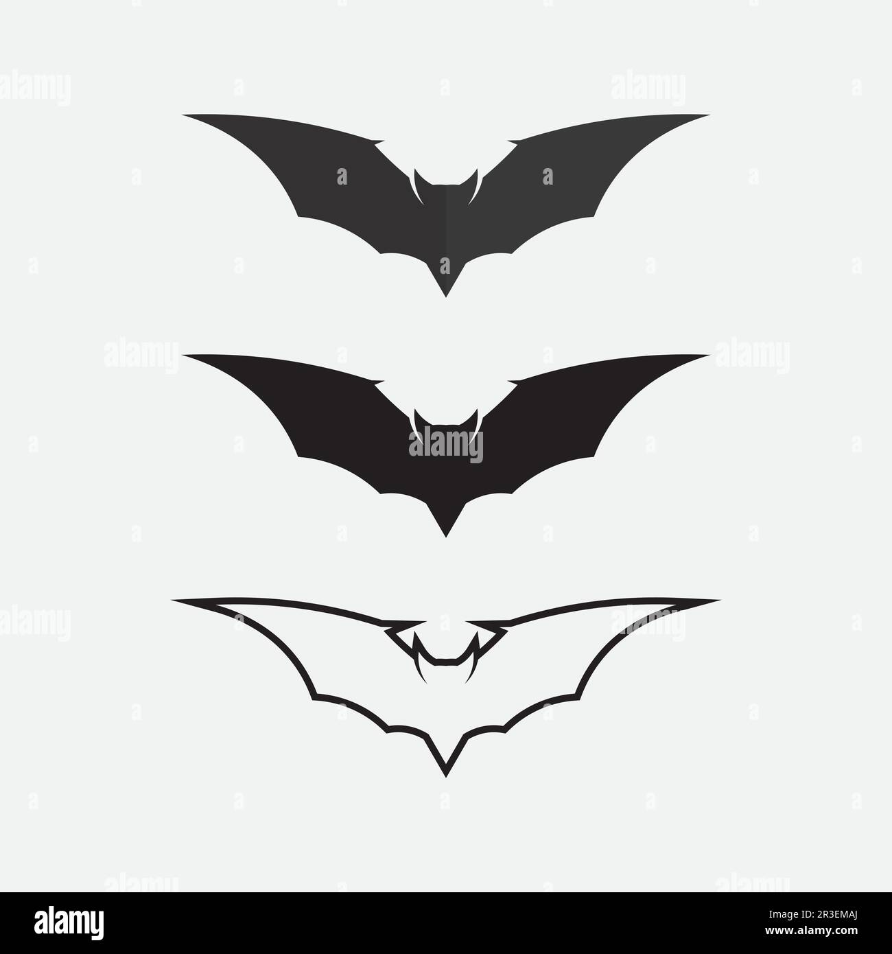 Bat logo animal and vector, wings, black, halloween, vampire, gothic ...