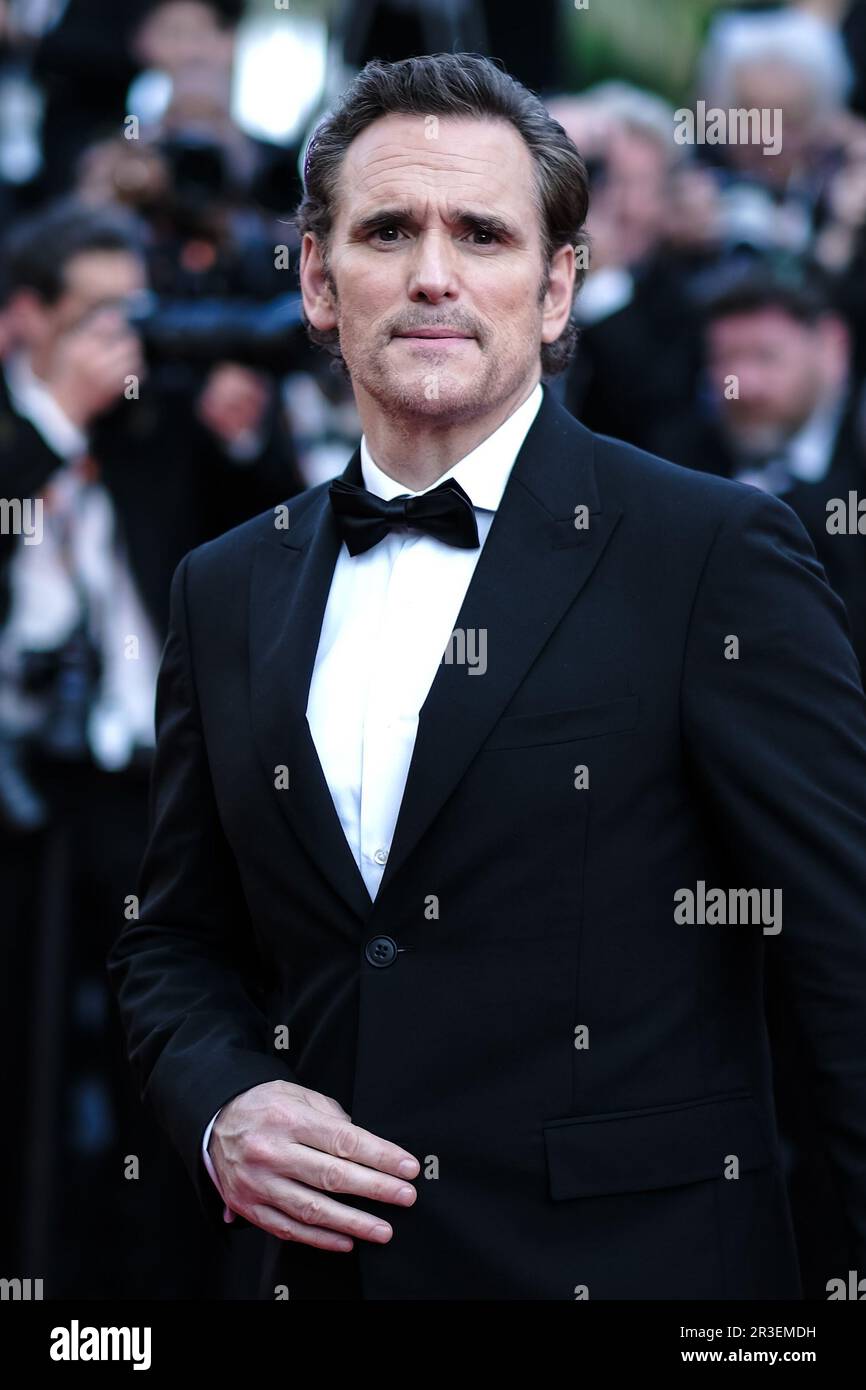 Cannes, France. 23 May 2023. Matt Dillon photographed during the red ...