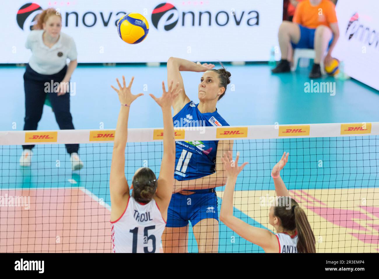 Anna Danesi of Italy in action during the DHL Test Match Tournament ...