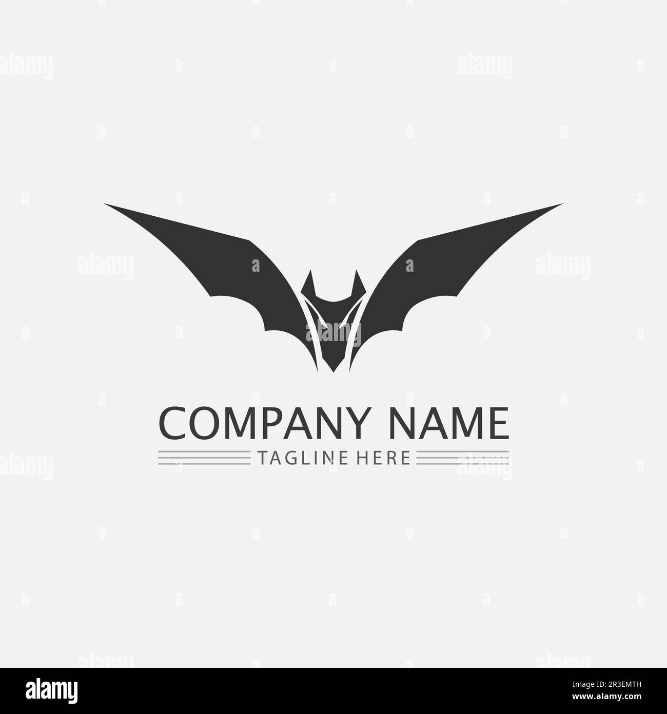 Bat logo animal and vector, wings, black, halloween, vampire, gothic ...
