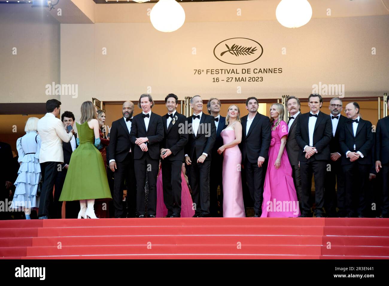 Cannes, France. 22nd May, 2023. 76th Cannes Film Festival 2023, evening ...