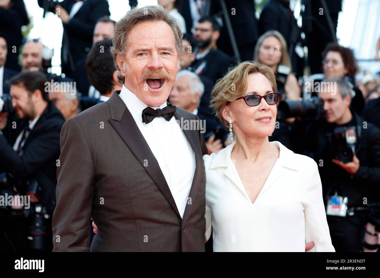 Bryan Cranston mit Ehefrau Robin Dearden bei der Premiere des Kinofilms ...