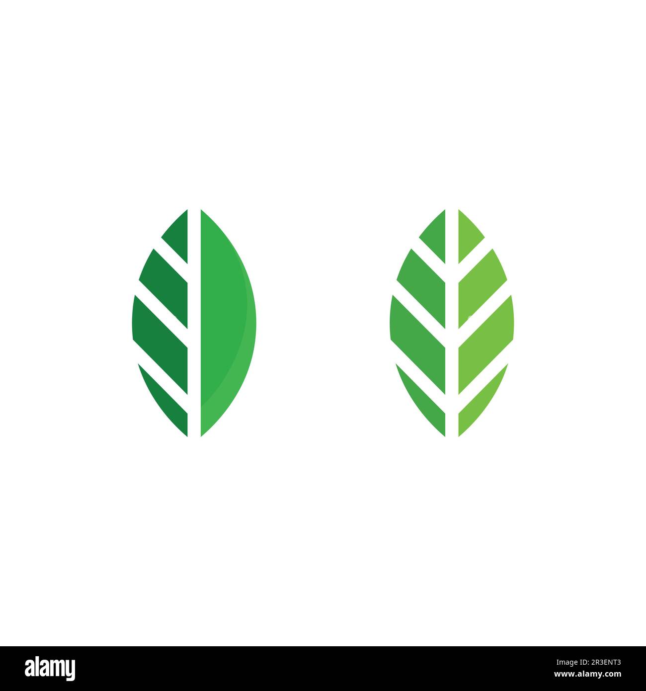 Tree leaf vector and green logo design friendly concept Stock Vector ...