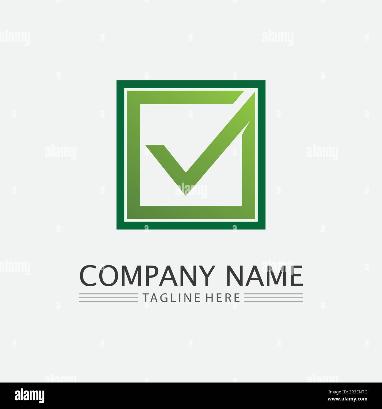 Checklist check mark logo vector or icon. Tick symbol in green color ... Checklist check mark logo vector or icon. Tick symbol in green color ...