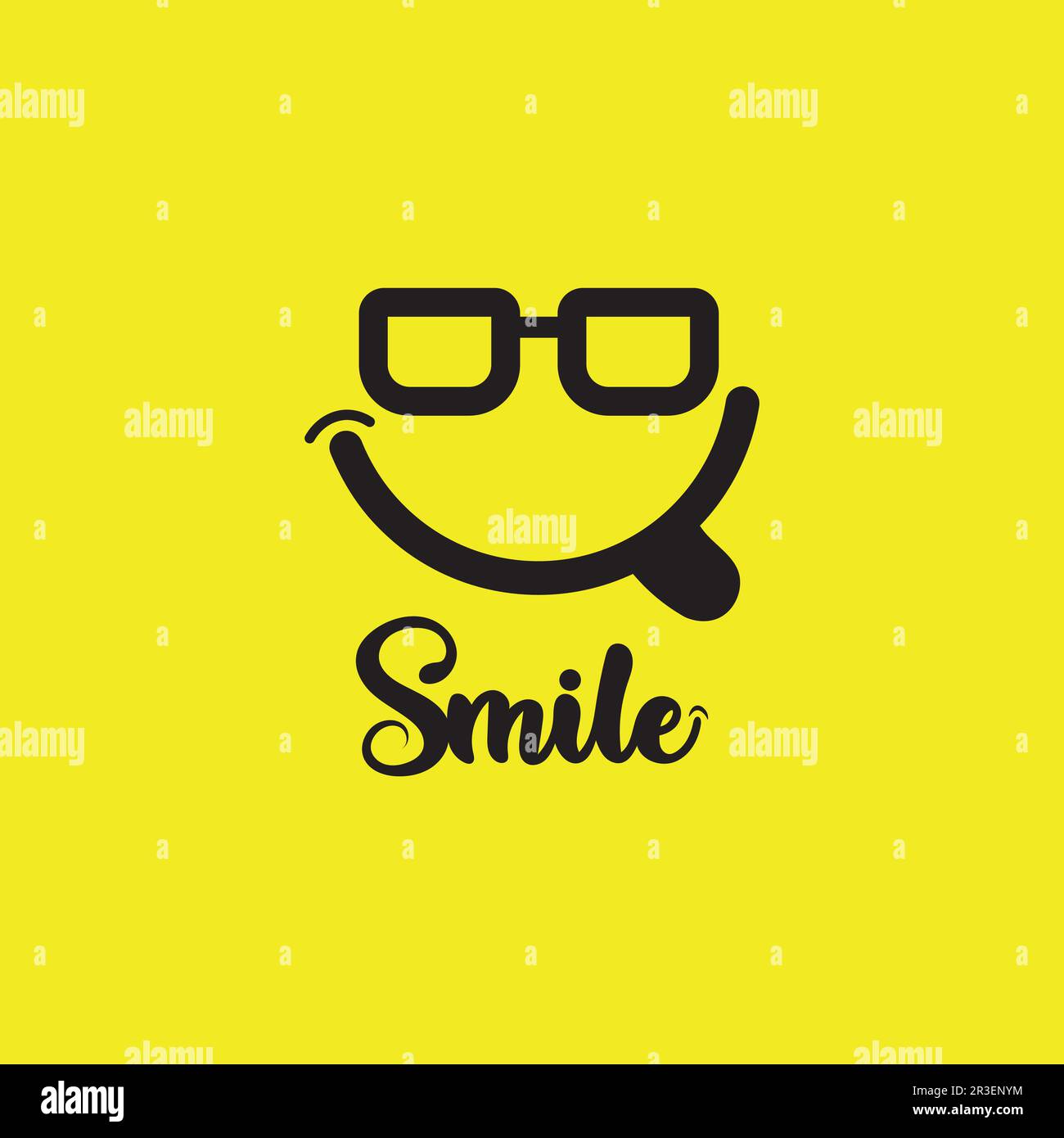 smile icon, smile, logo vector design happy emoticon Business, funny ...