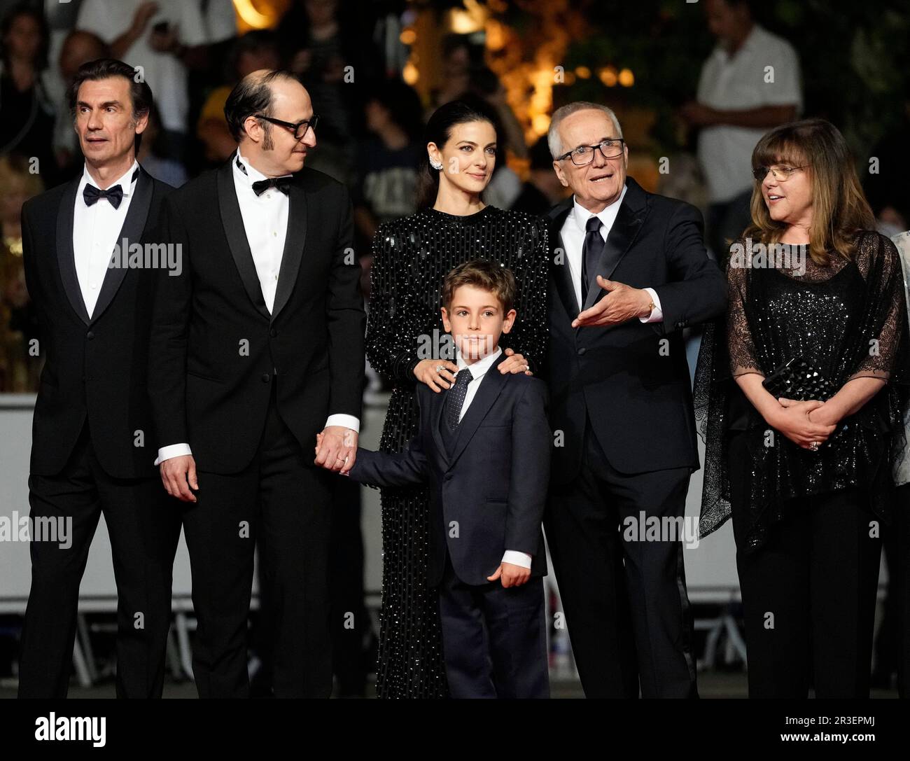 Fabrizio Gifuni, from left, Fausto Russo Alesi, Barbara Ronchi, Enea ...