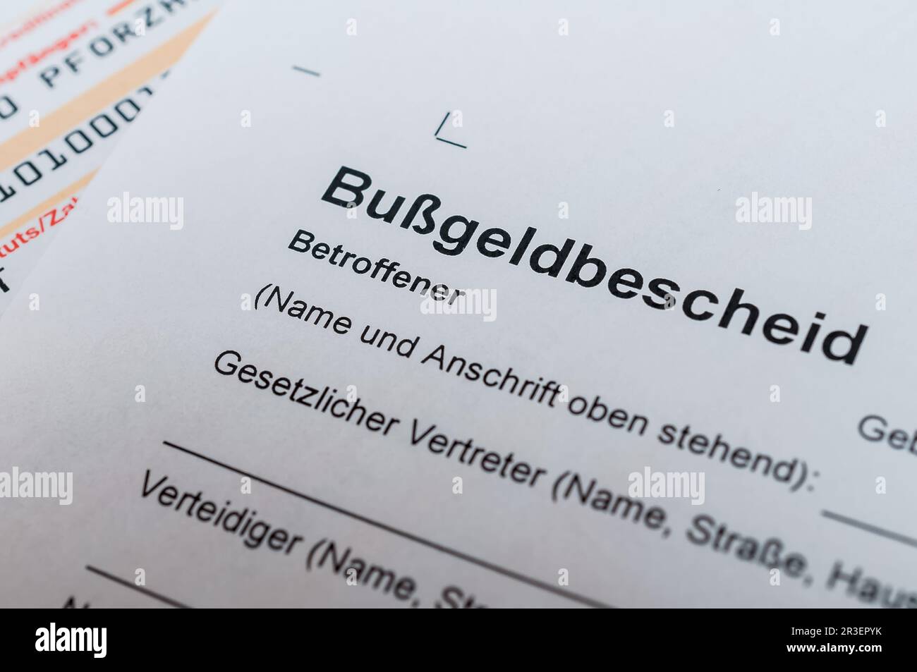 Fine notice hi-res stock photography and images - Alamy