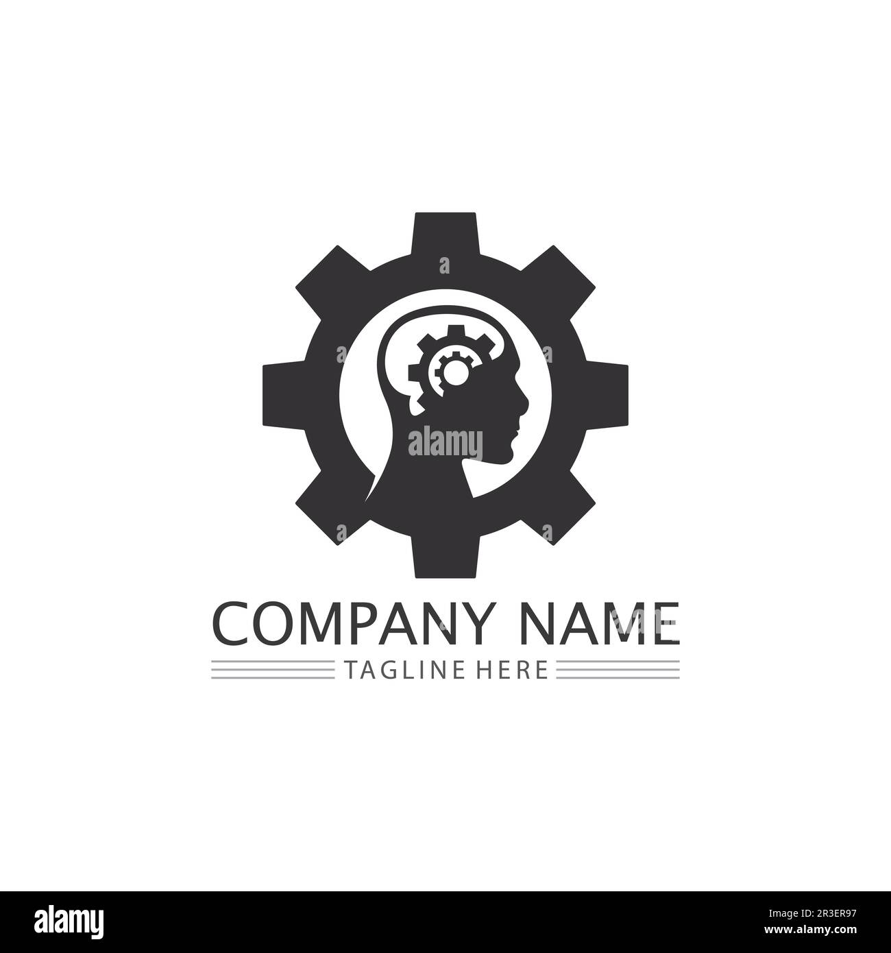 Health Brain vector illustration icon template design Stock Vector ...