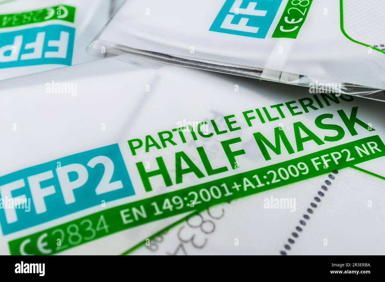 Corona Virus (Covid-19) - Mask FFP2 Stock Photo - Alamy