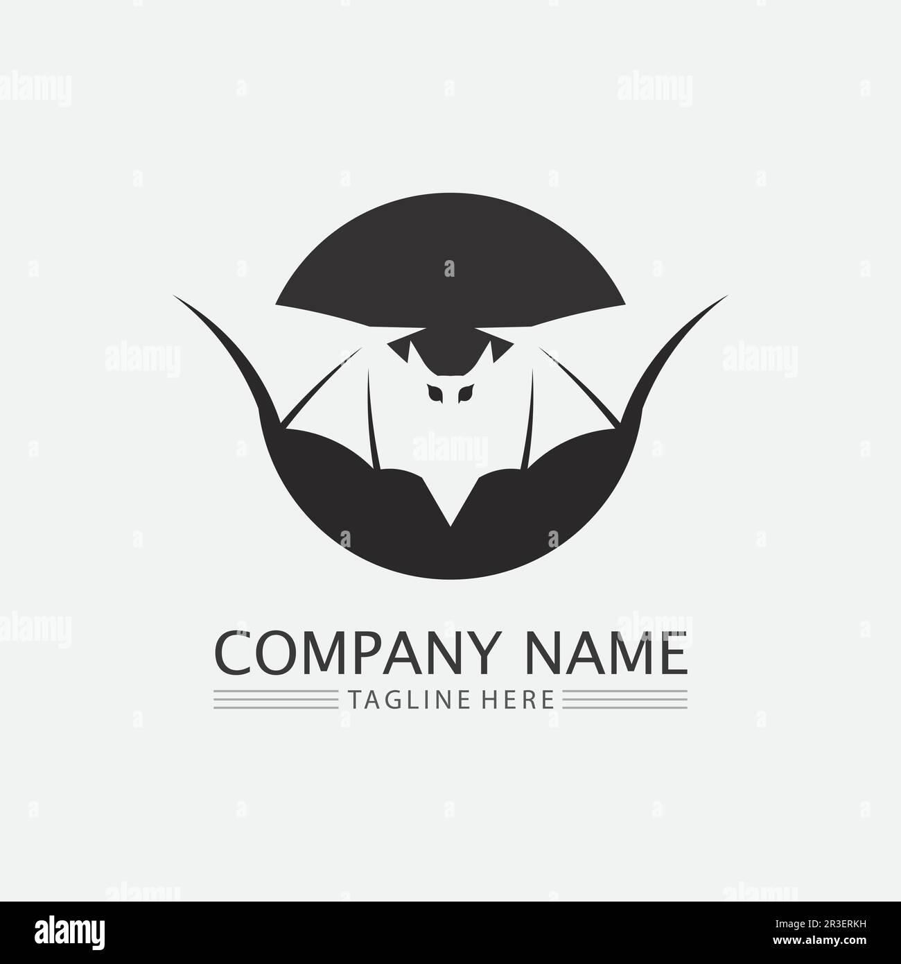 Bat logo animal and vector, wings, black, halloween, vampire, gothic ...