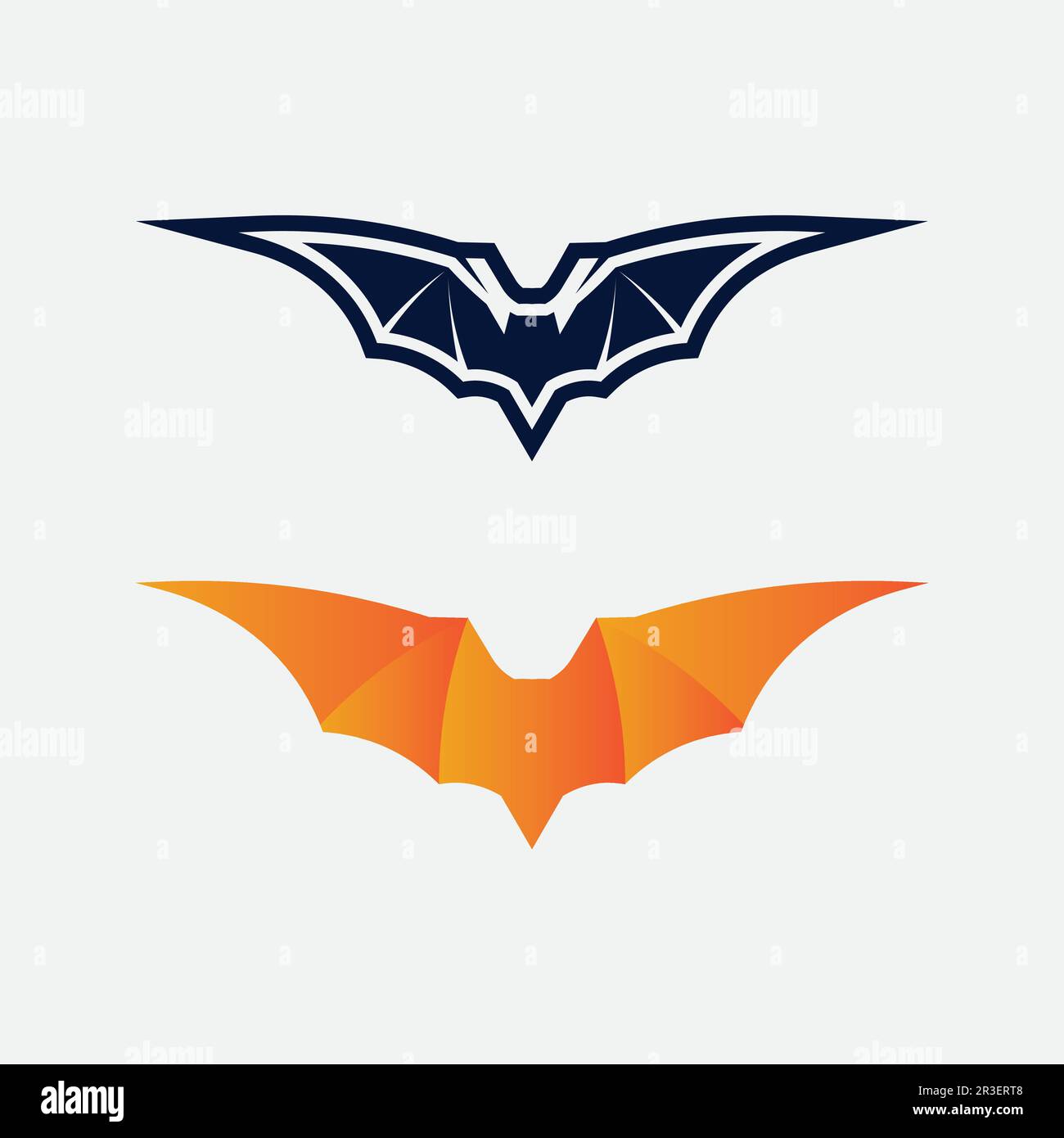 Bat logo animal and vector, wings, black, halloween, vampire, gothic ...