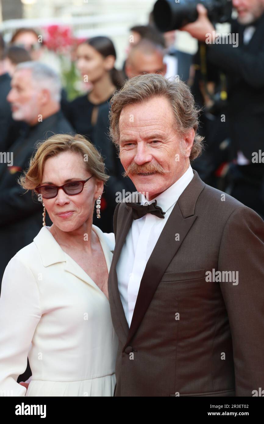 Cannes, France, 23rd May, 2023. Bryan Cranston and Robin Dearden ...