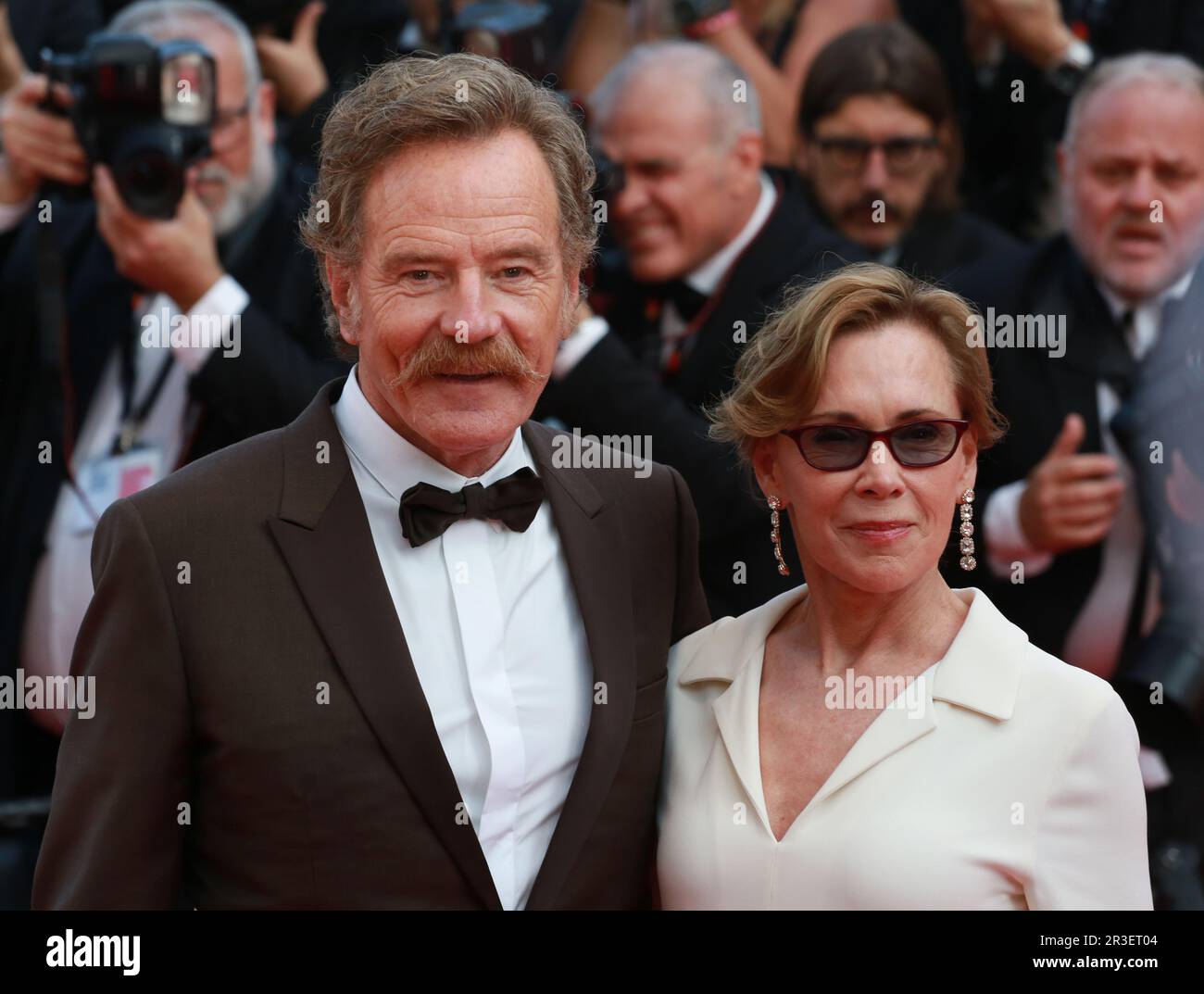 Cannes, France, 23rd May, 2023. Bryan Cranston and Robin Dearden ...