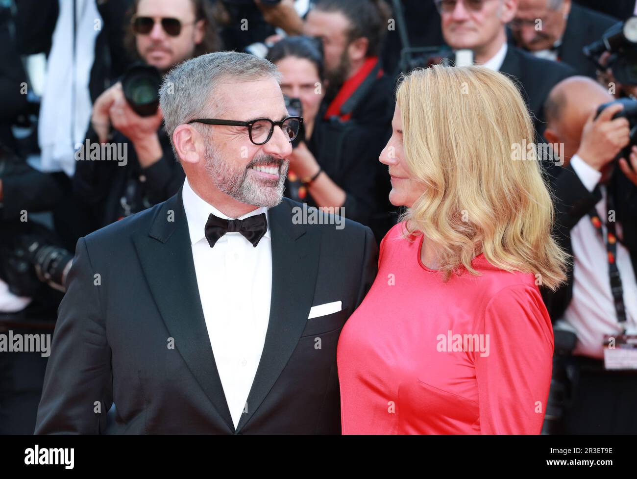 Steve carell and nancy walls cannes hi-res stock photography and images ...