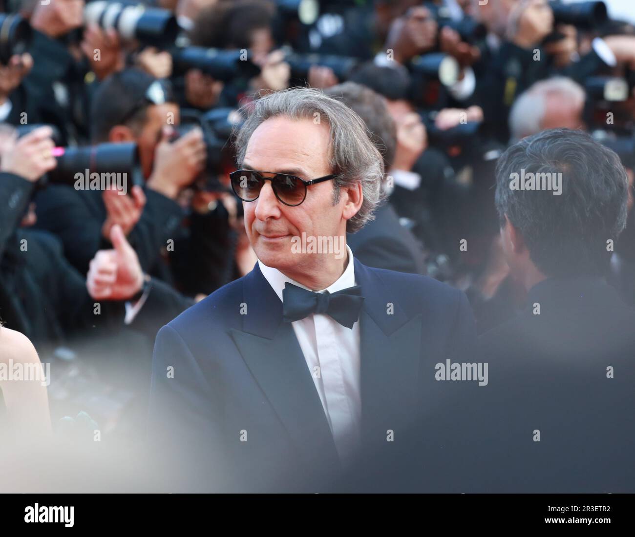 Cannes, France, 23rd May, 2023. Composer Alexandre Desplat arriving on ...