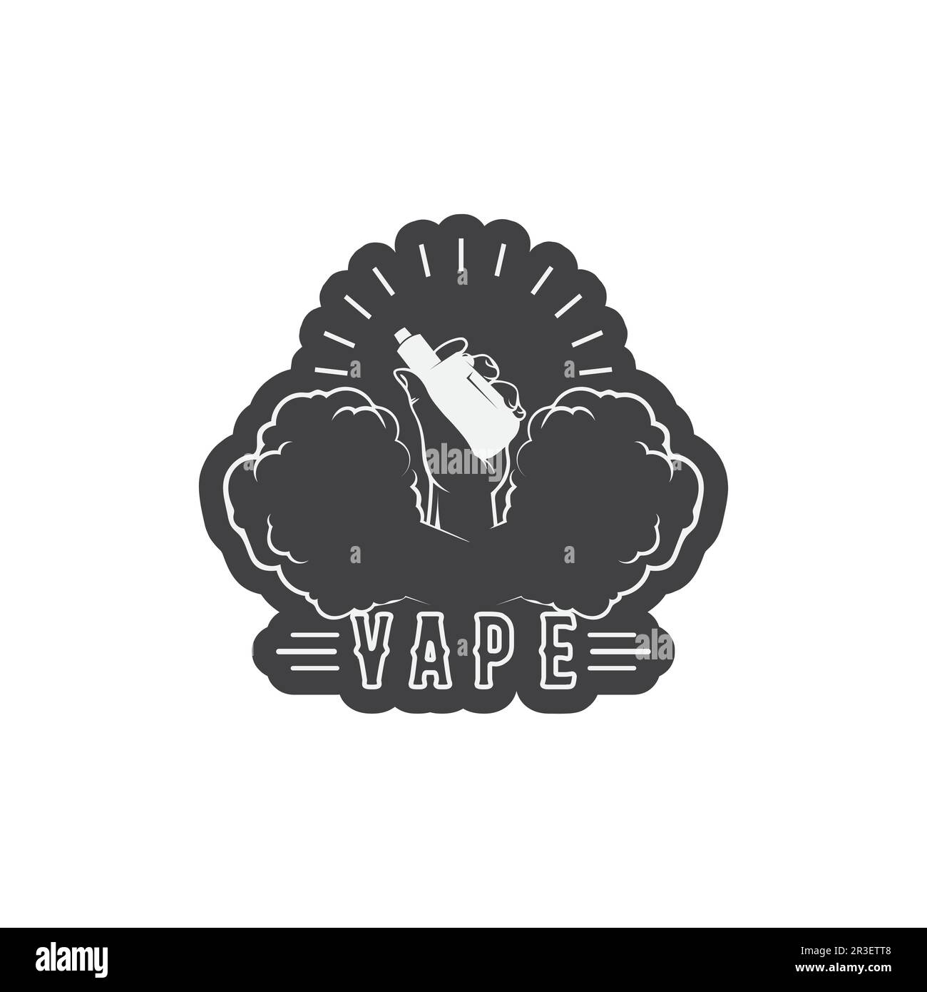 Vapor logo Stock Vector Images - Alamy
