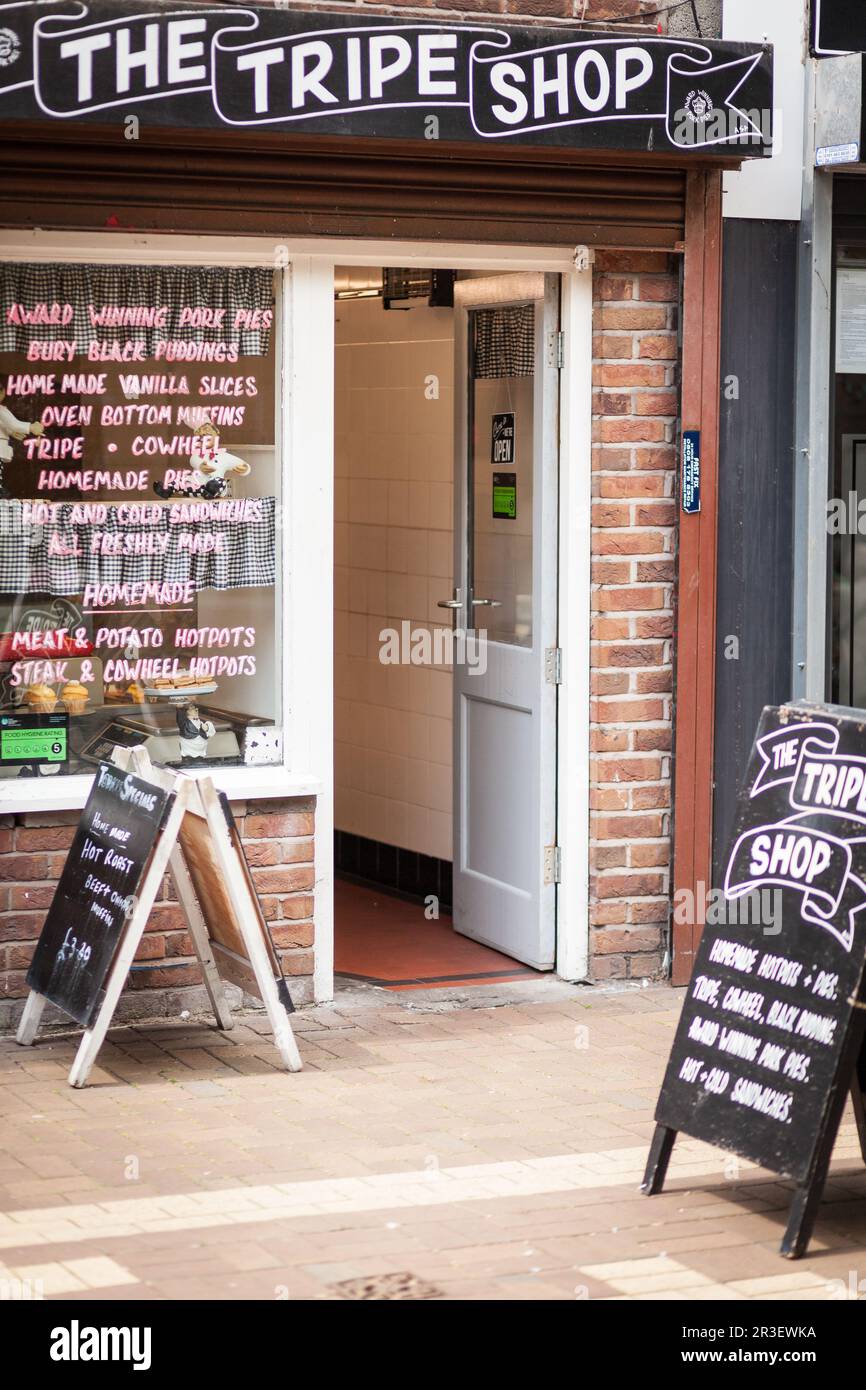 The tripe shop signage hi-res stock photography and images - Alamy