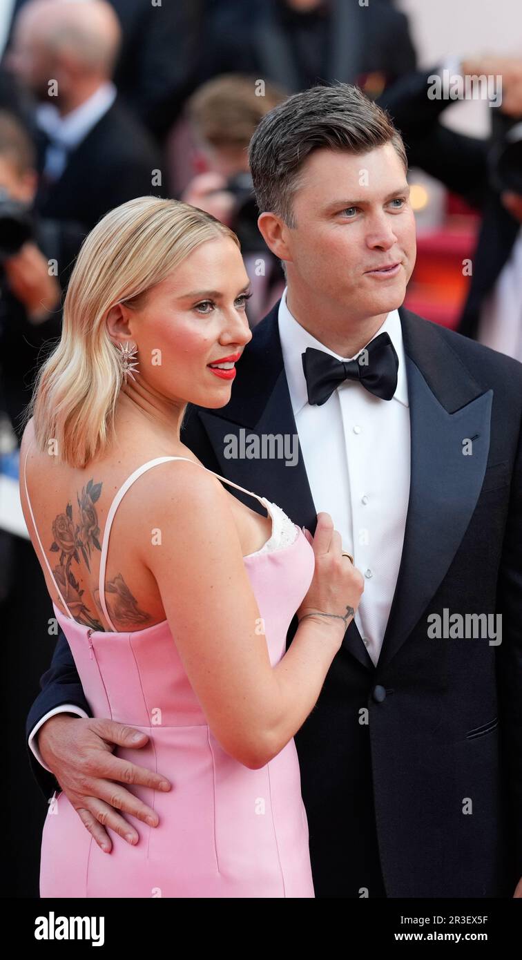 Scarlett johansson 033 red carpet event hi-res stock photography and ...