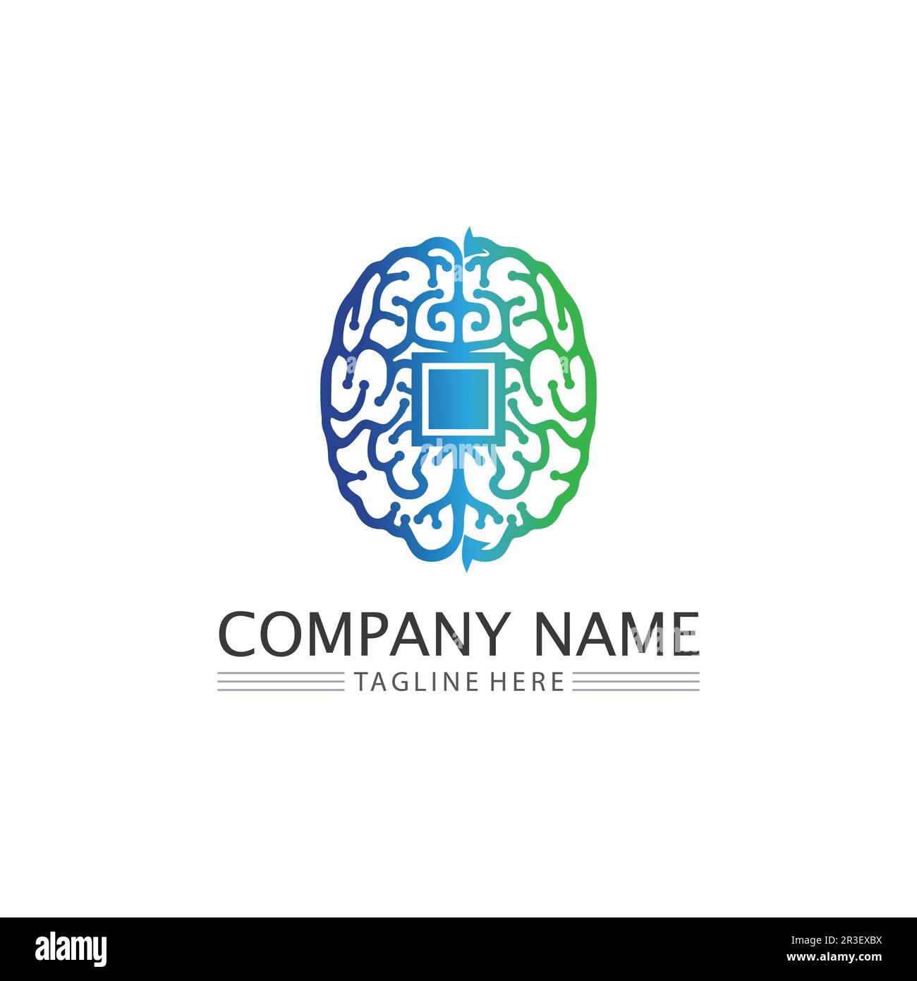 Health Brain vector illustration icon template design Stock Vector ...